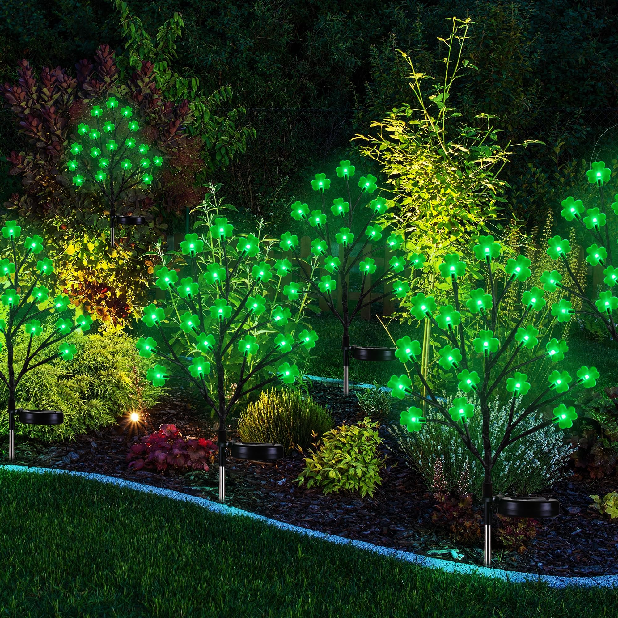 Shamrock Christmas Lights
