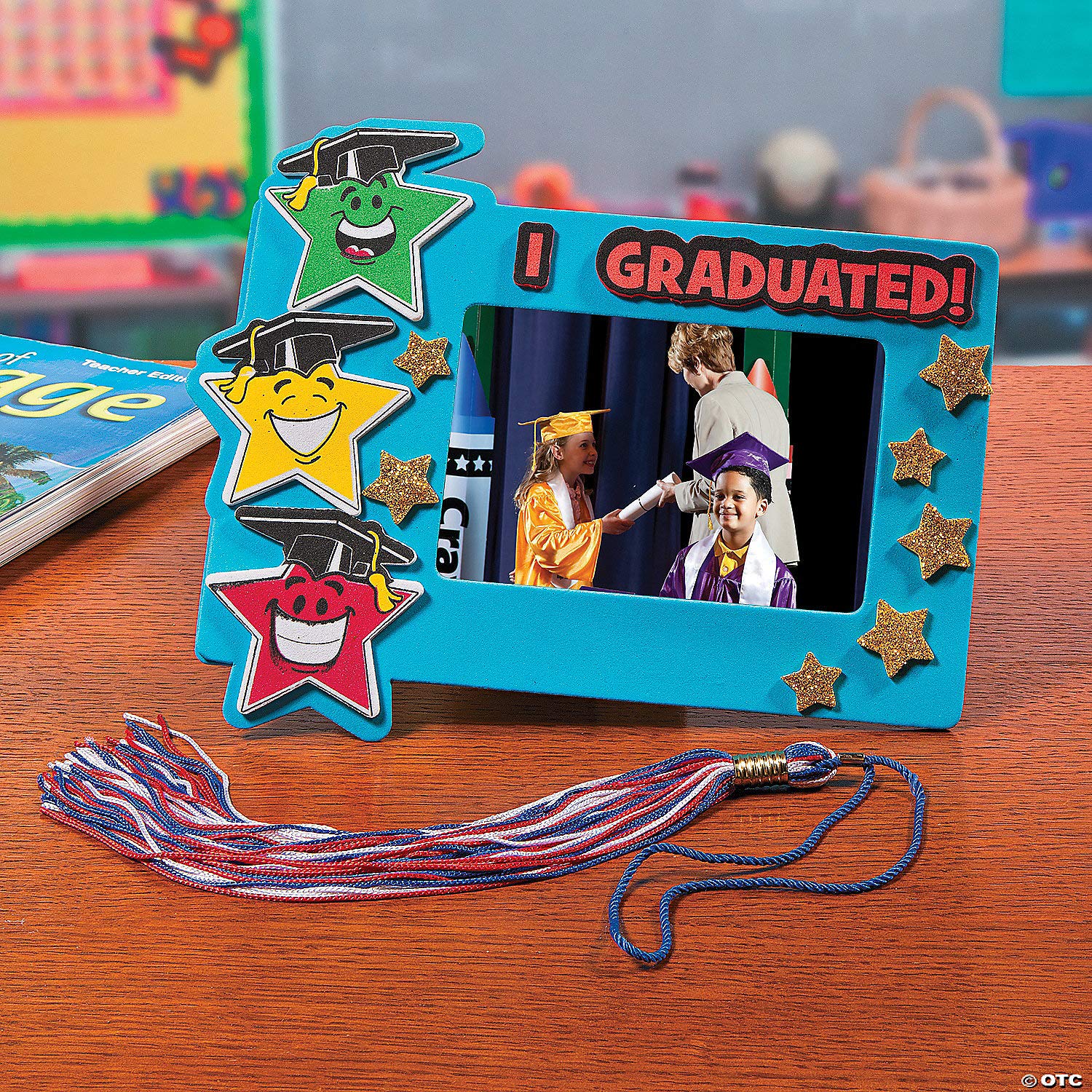 Kindergarten Graduation Craft Frames Elementary Graduation Star