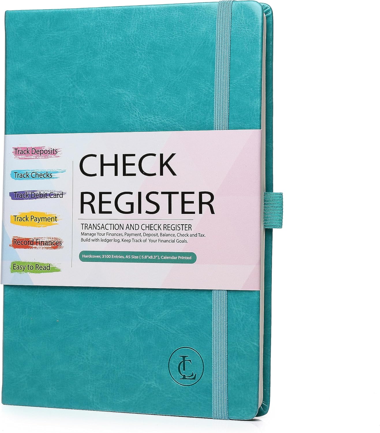 Amazon.com : Check Register, Account Ledger Transaction Register Log ...