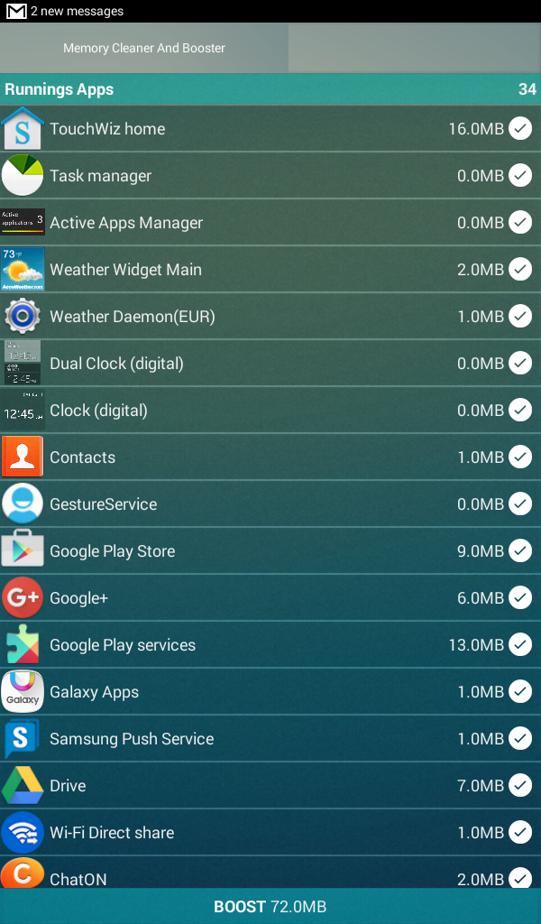 Memory Cleaner And Booster - App on Amazon Appstore