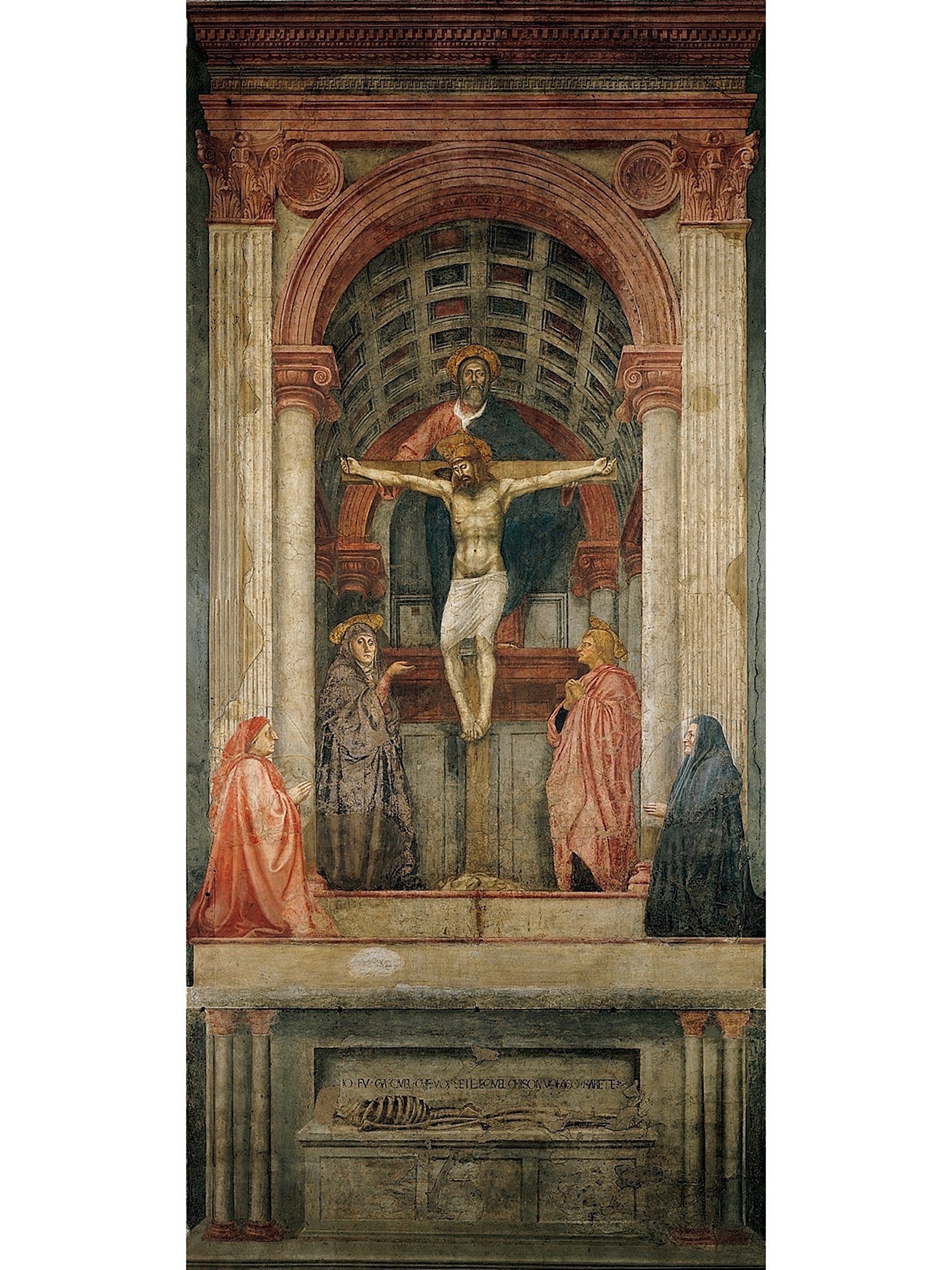 Masaccio The Holy Trinity