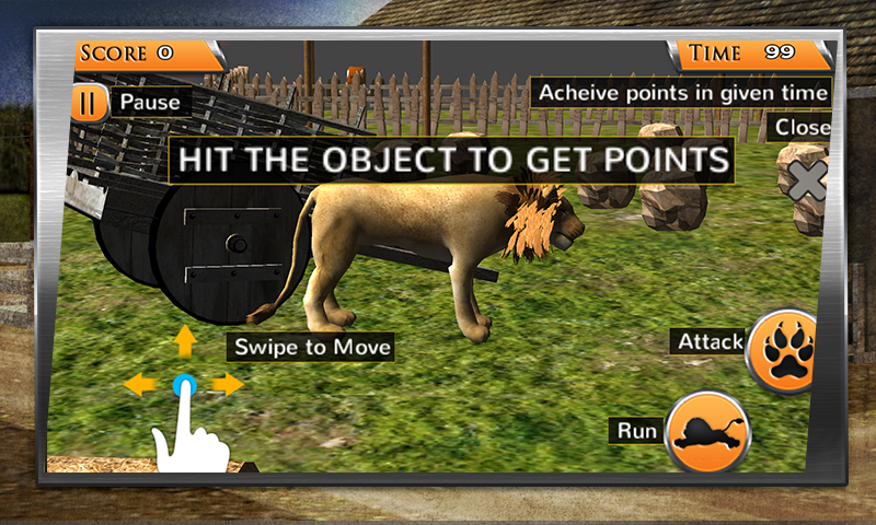 Angry Lion Attack Simulator 3D - App on Amazon Appstore