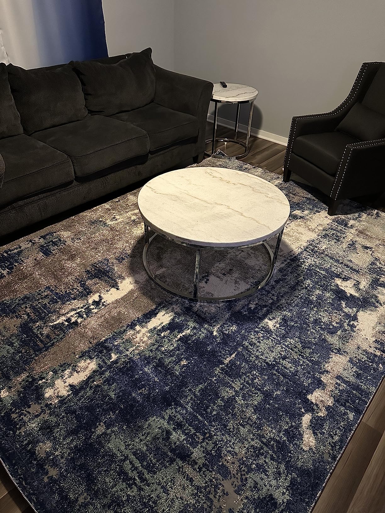 $14/mo - Finance LUXE WEAVERS Euston Collection 7681 Brown 5x7 Modern ...