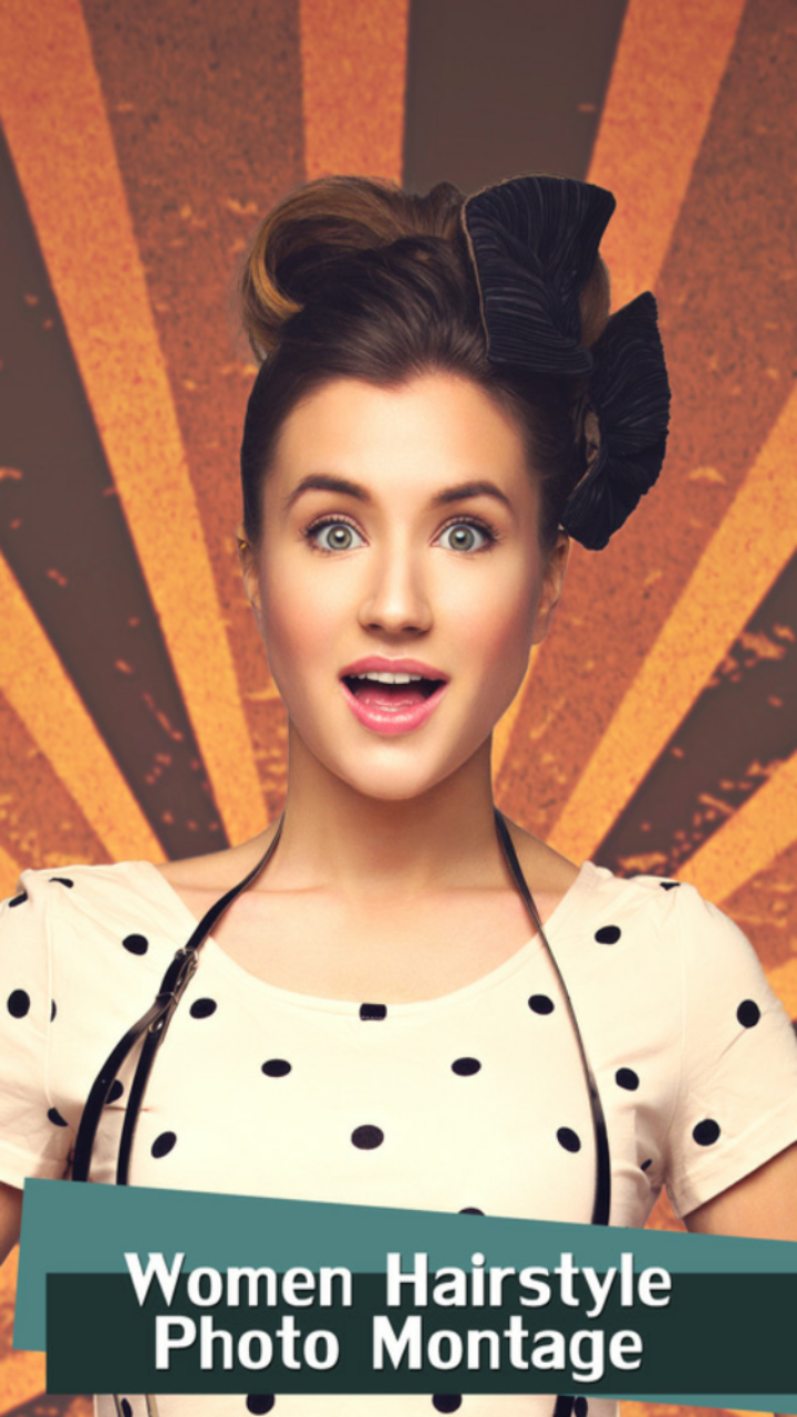女性の髪型写真のモンタージュ:Amazon.co.jp:Appstore for Android