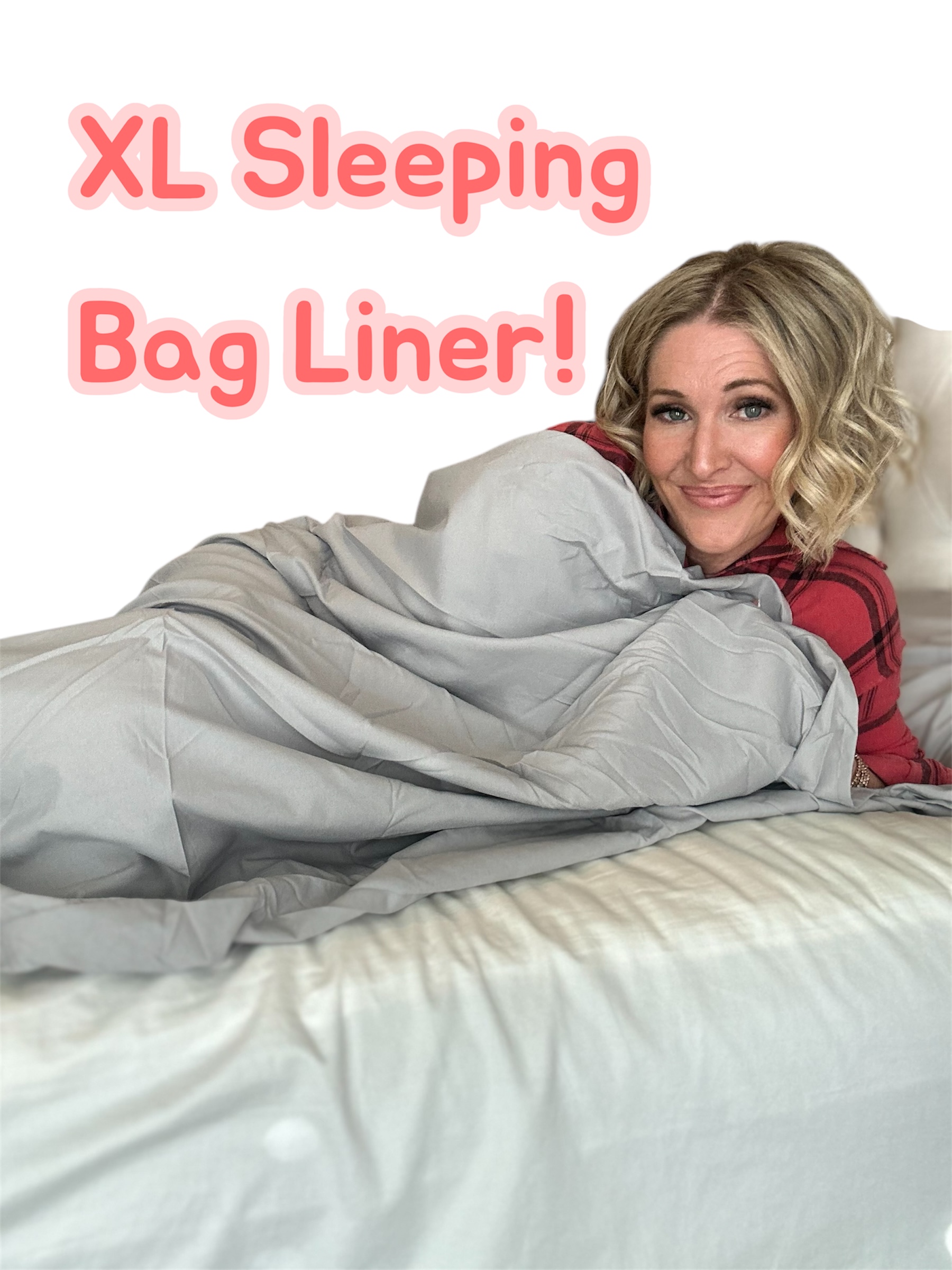 Watch Super comfy XL sleeping bag liner or self tanner sleep sack! on ...