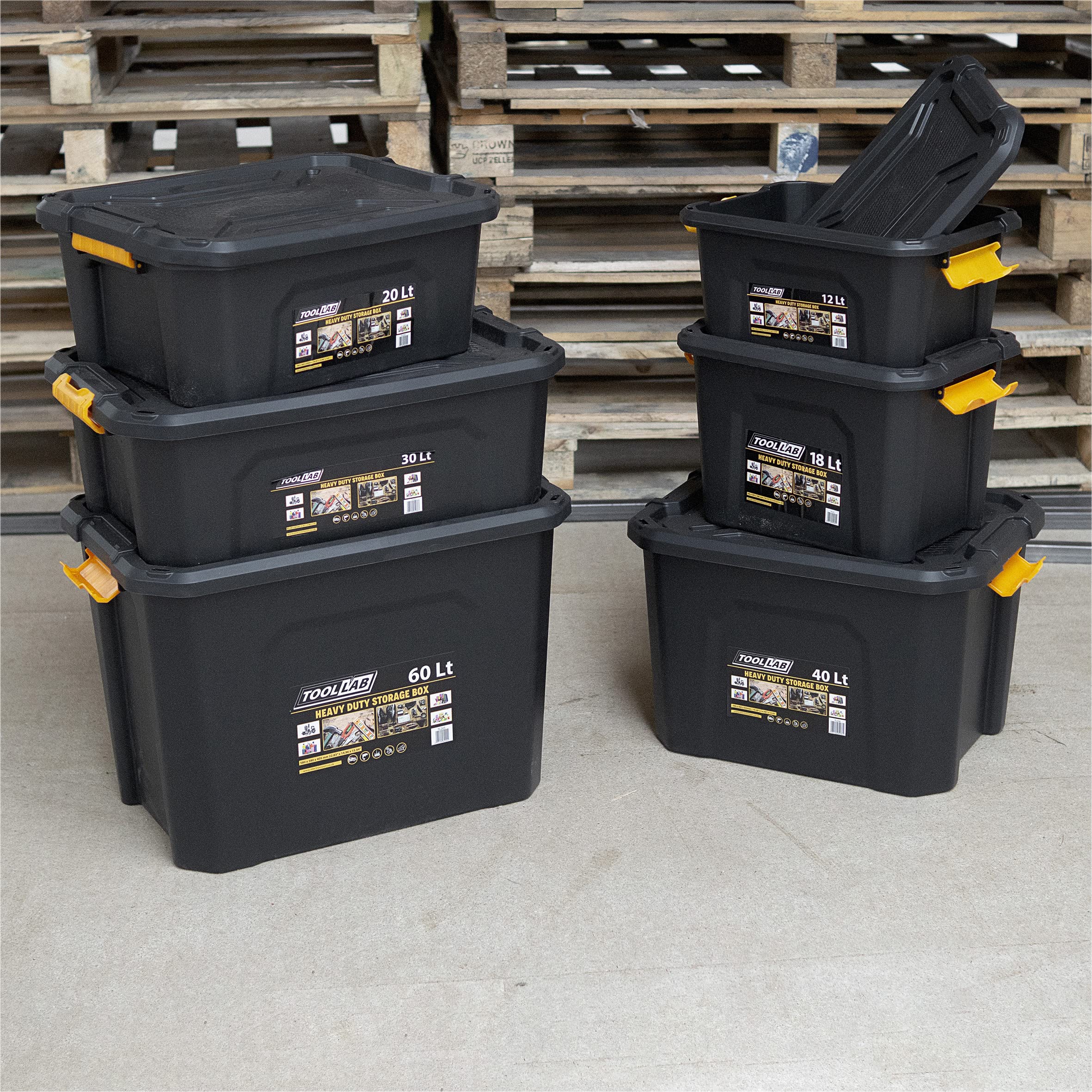 Heavy Duty Plastic Tool Boxes Keter 221474 Technician Case Tool Box