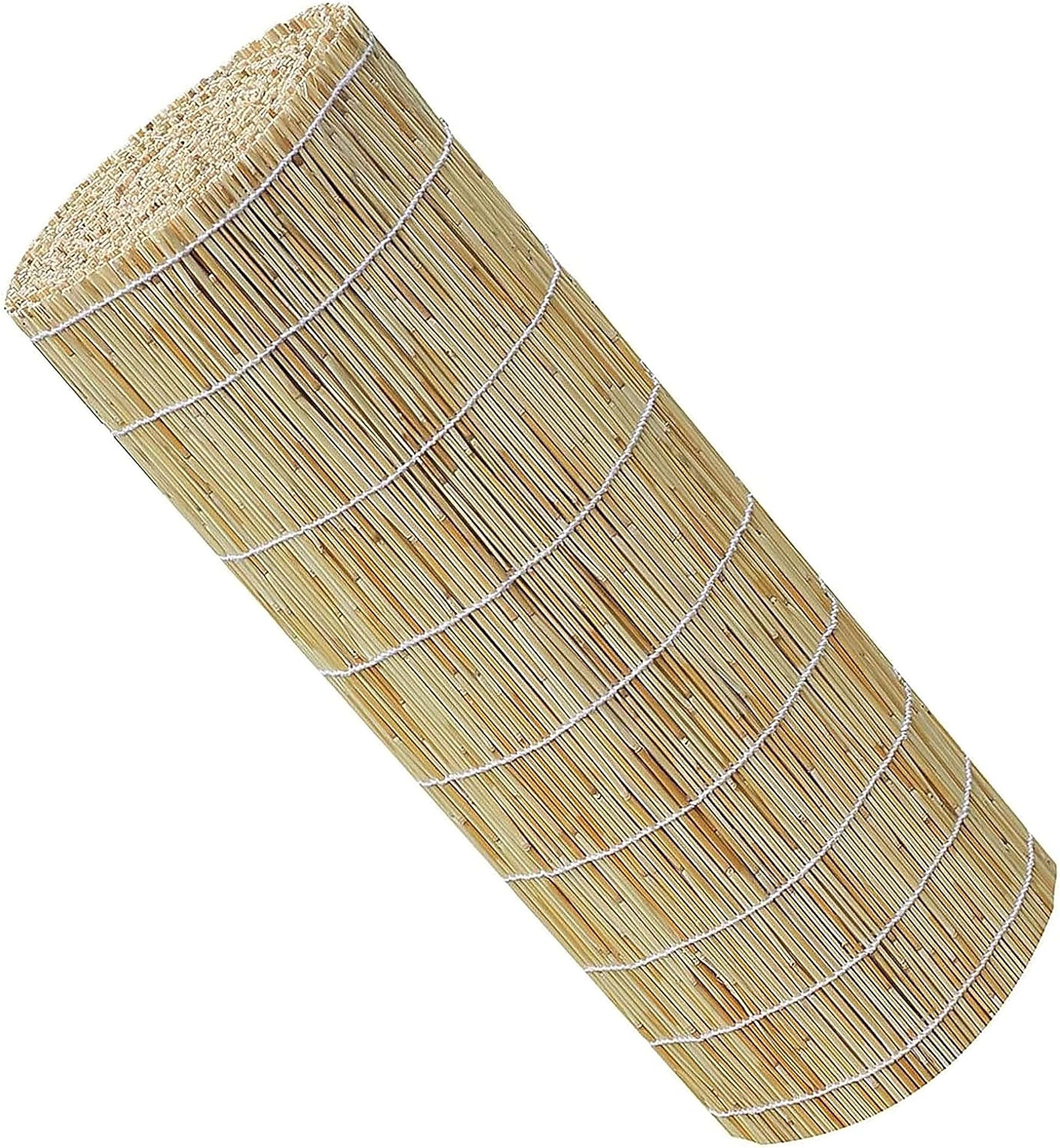 AAMEN Reed Fence Panels Garden Screening, Windscreen Bamboo Fencing ...