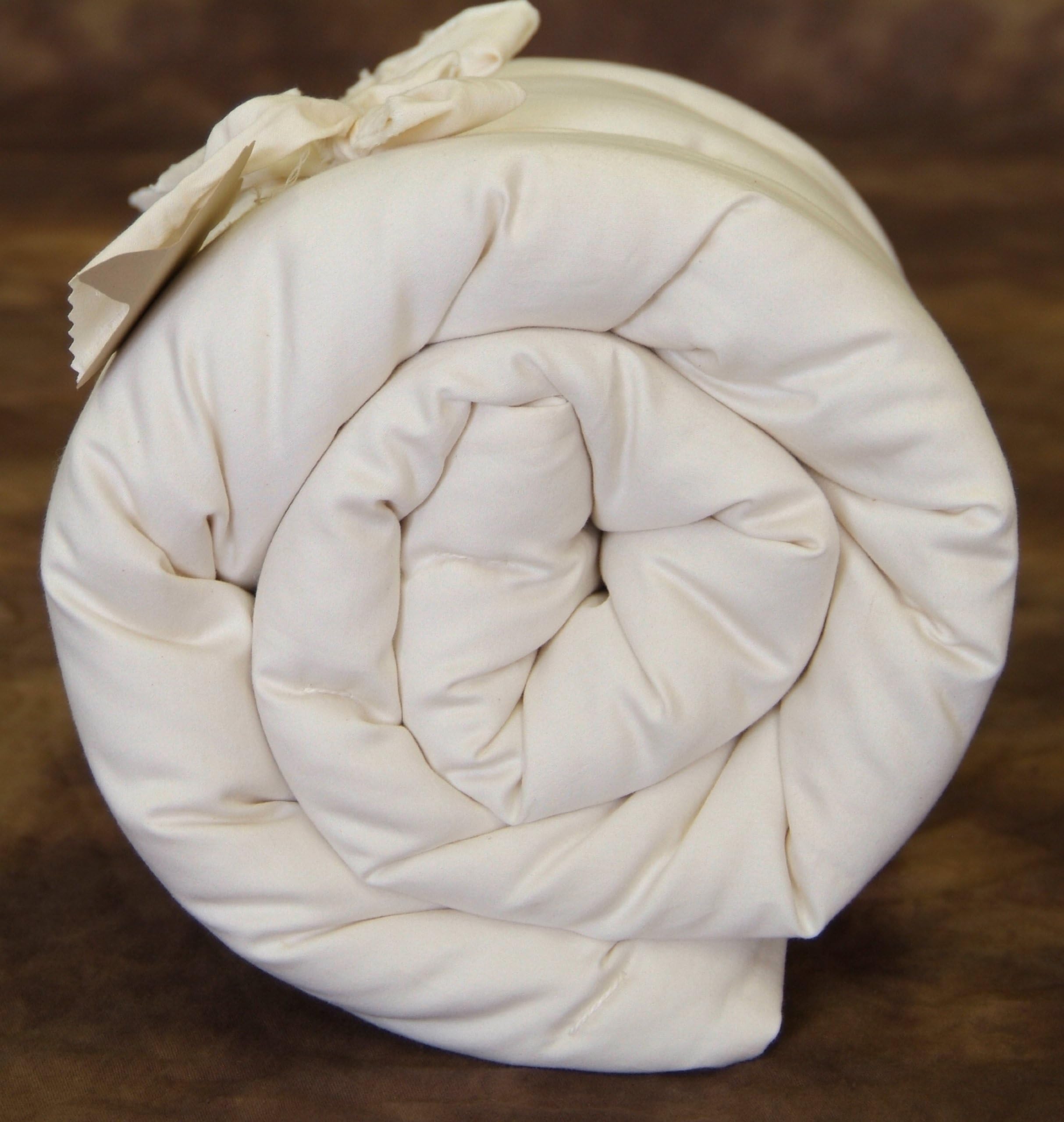 Amazon.com: Holy Lamb Organics Quilted Ultimate Wool Mattress Topper ...