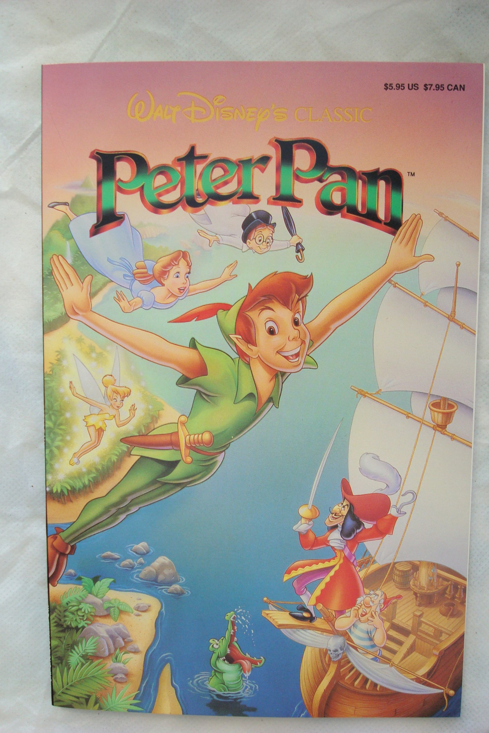 Buy Walt Disney's classic Peter Pan: The official movie adaptation ...