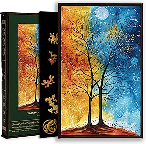 Amazon.com: CLASSYMOKU Gecko Power Puzzle with Frame for Adults, 150 ...