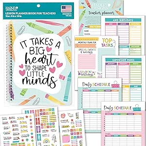 Amazon.com : Teacher Planner 2025-2026 – Undated Lesson Planner Book ...