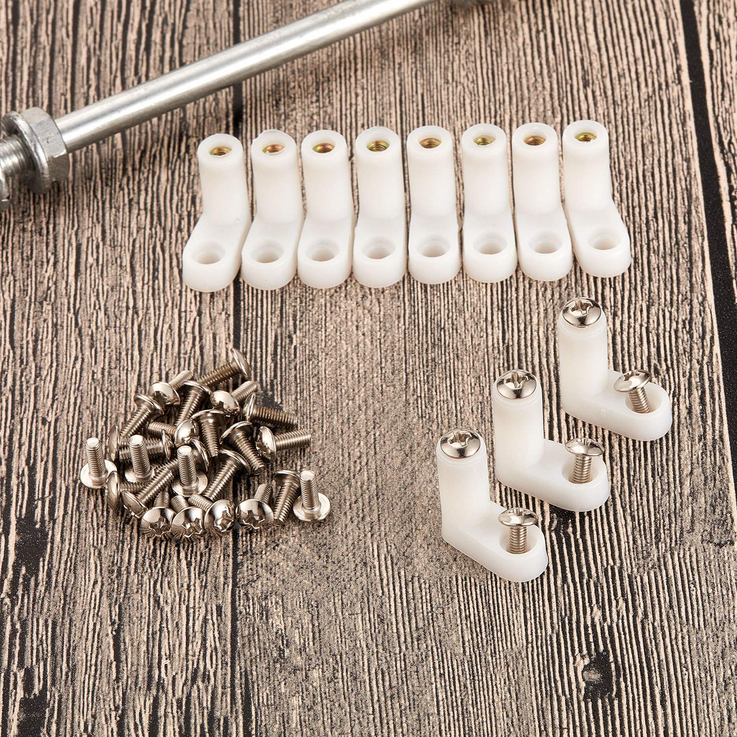 Snapklik.com : PCB Board Mounting Feet L Shape Insulated PCB Spacer ...