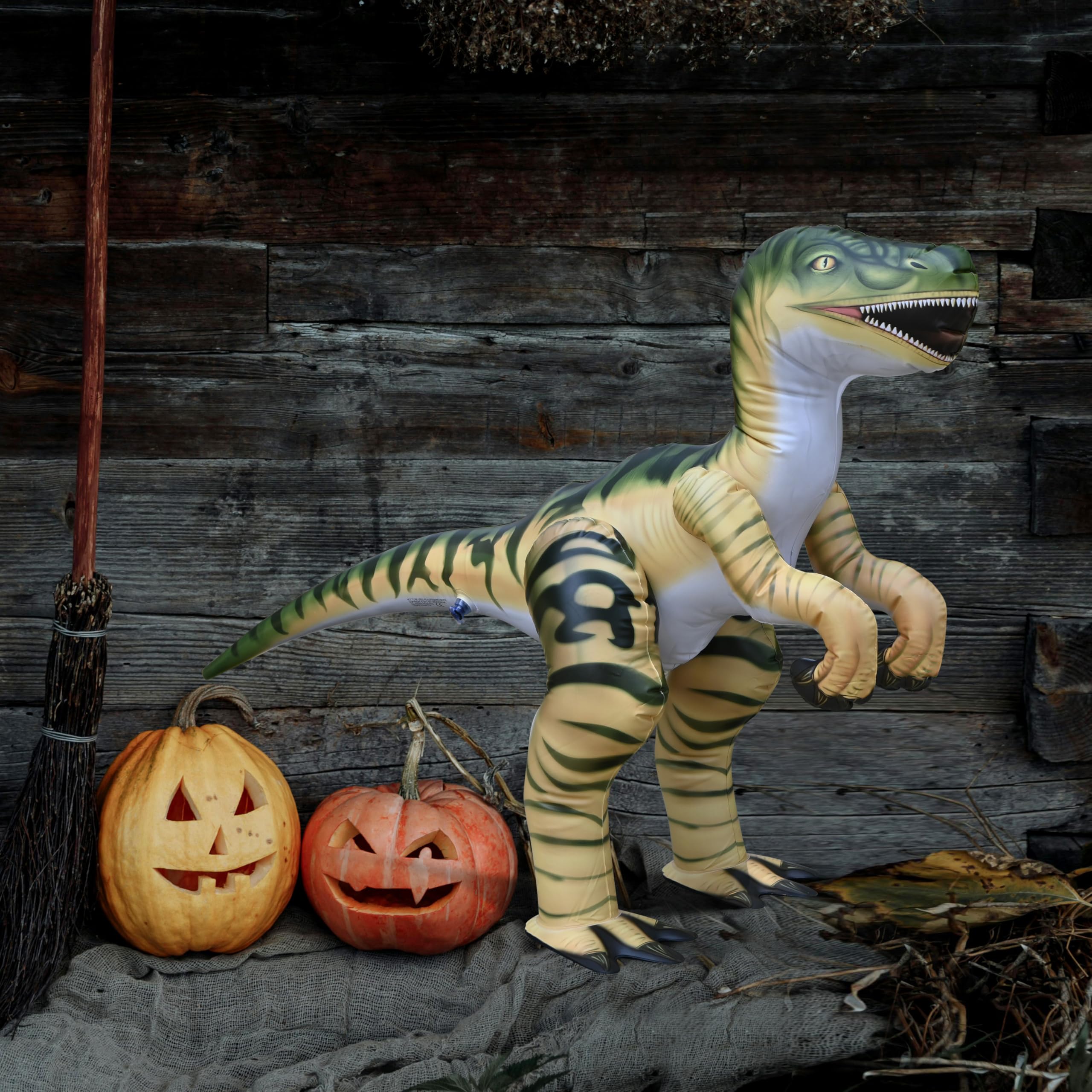 Snapklik.com : Velociraptor Inflatable 51" Lx30 H, Ages 3+ Dinosaur Toy ...