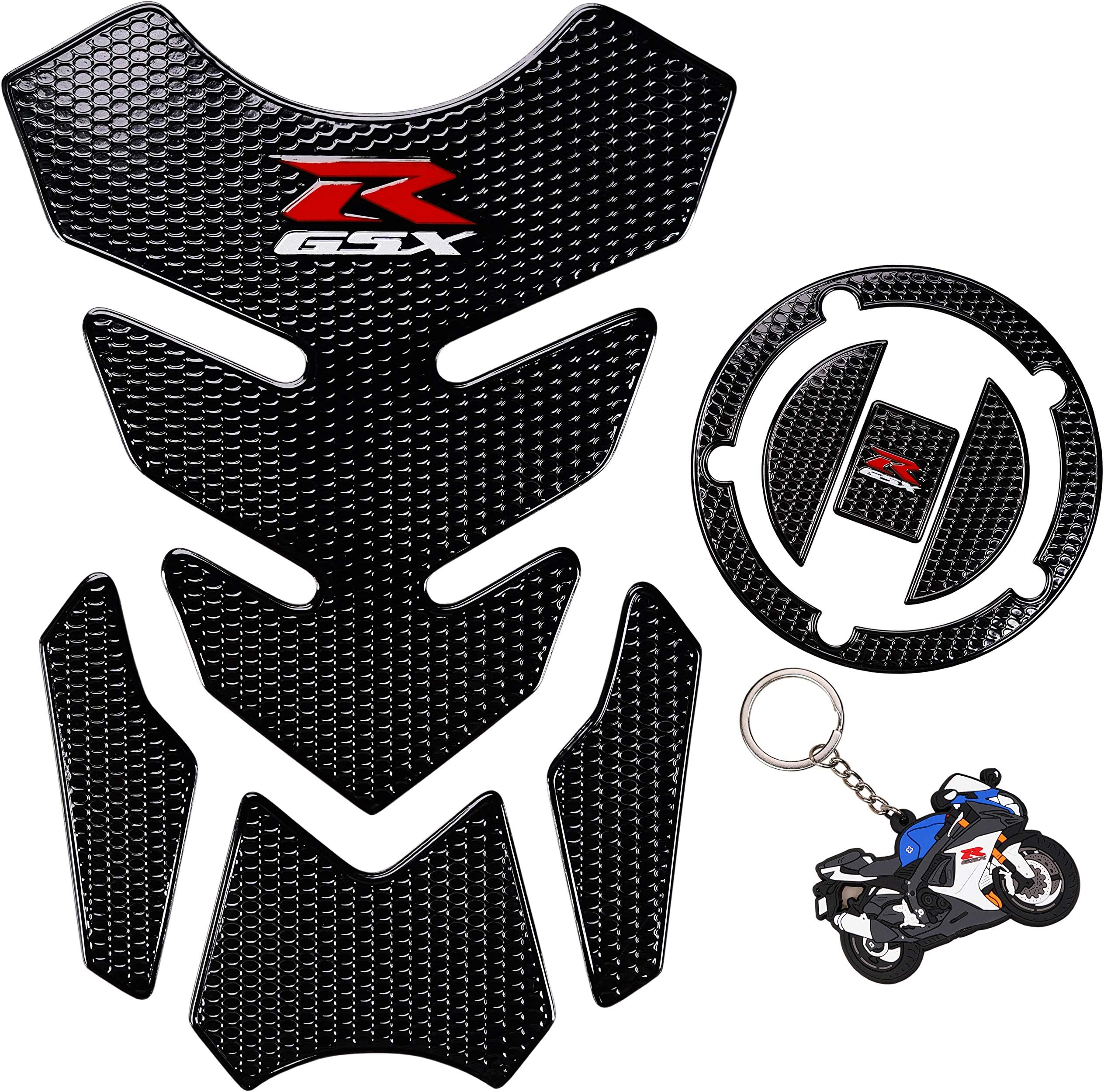 Amazon.com: REVSOSTAR Motorcycle Tank Sticker Protector Decal, Fuel Gas ...