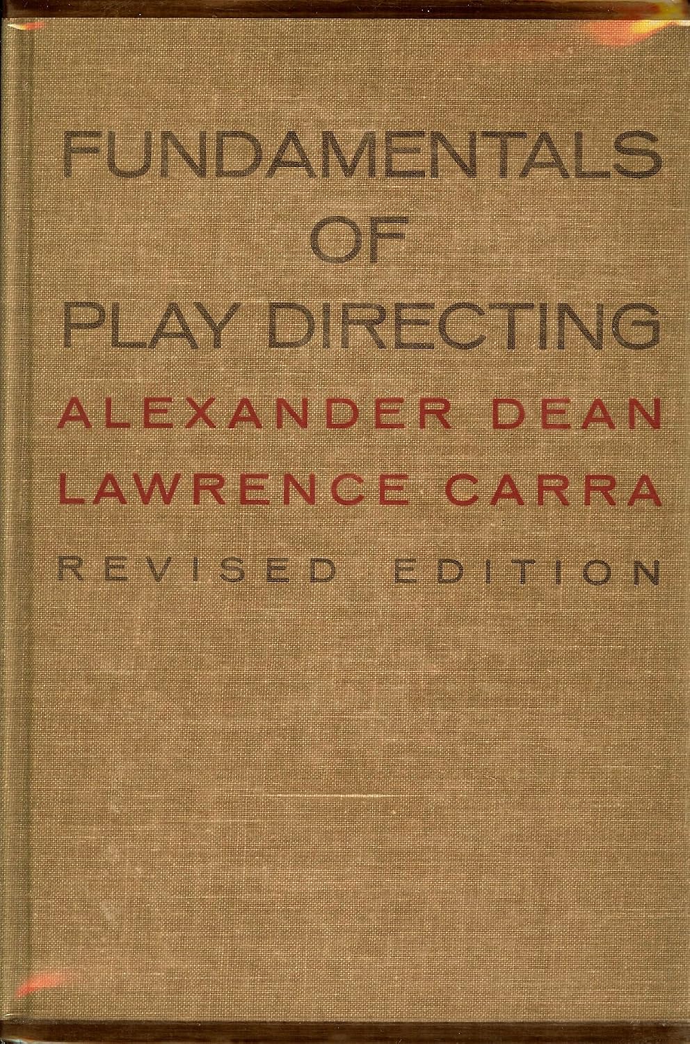 Fundamentals of play directing: dean, alexander: 9780030498152: Amazon ...