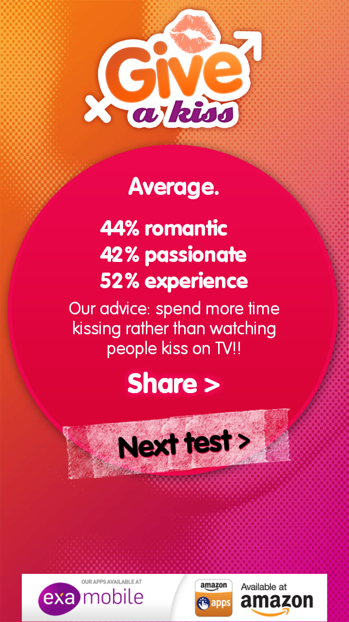 Kissing test - Give a kiss - App on Amazon Appstore
