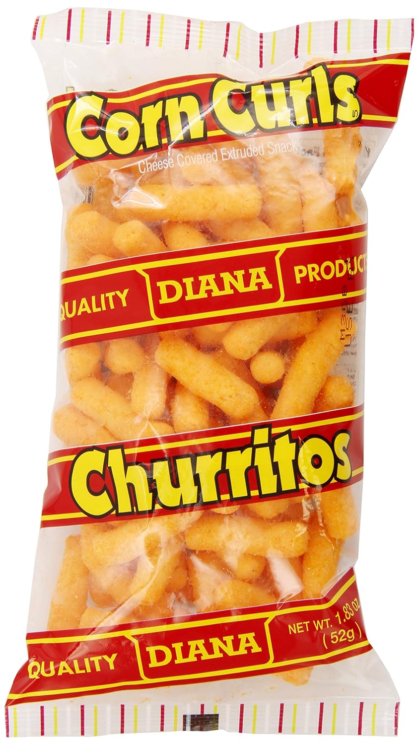 Amazon.com : Diana Corn Curls, 1.83 Ounce (Pack of 24) : Grocery ...