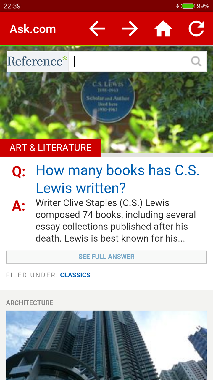 Web For Ask - App on Amazon Appstore