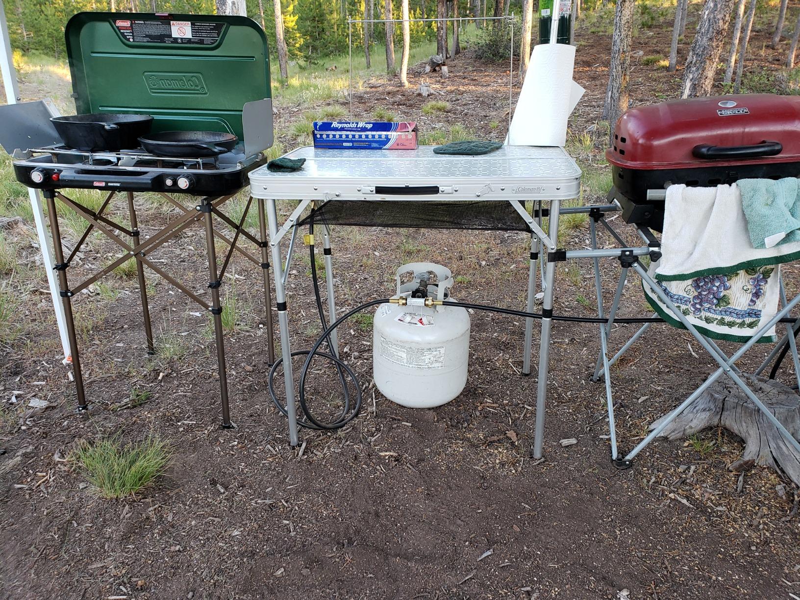 Amazon.com : Coleman Company Propane Tee, Black/White : Sports & Outdoors