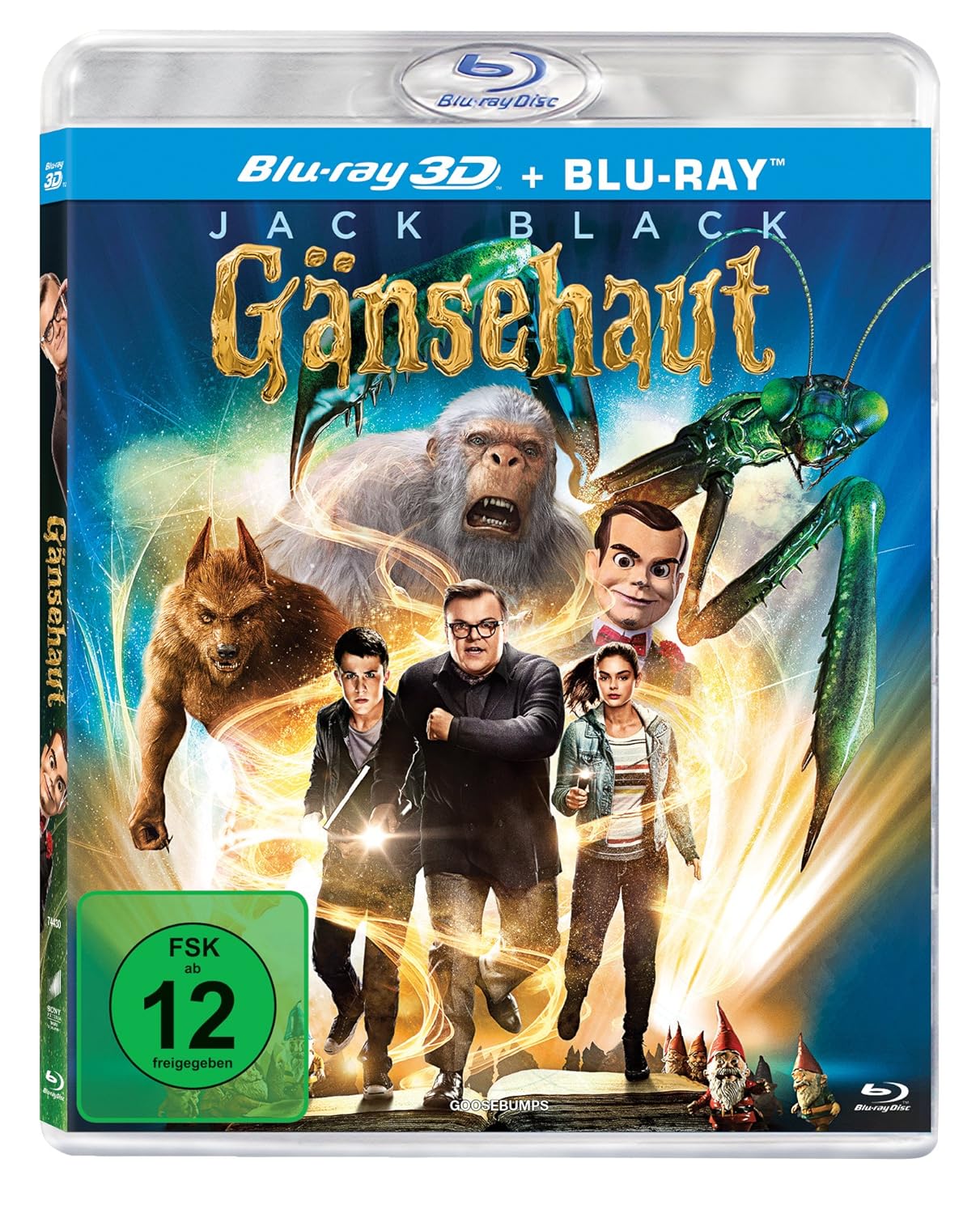 Gänsehaut: Blu-ray 3D + 2D: Amazon.it: Sage, Halston, Black, Jack ...