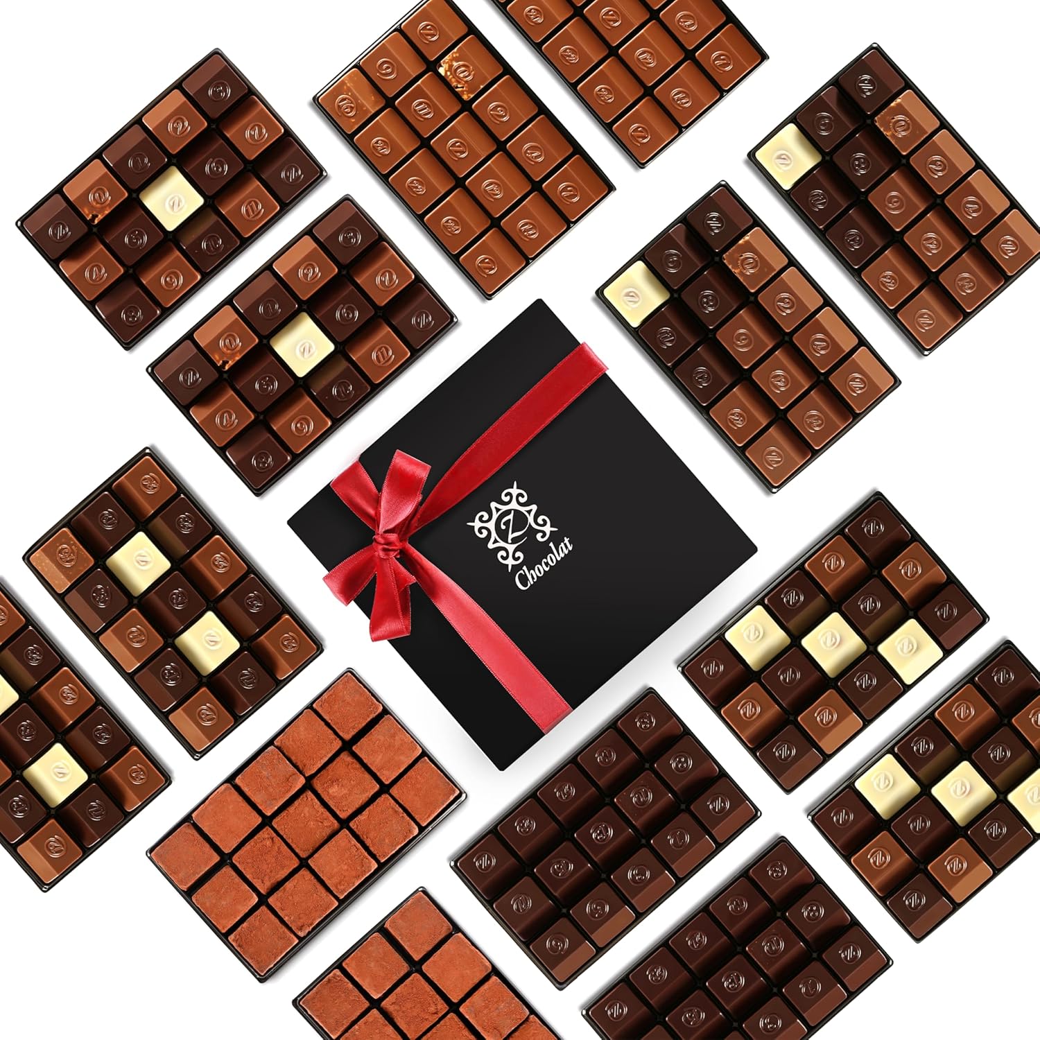 Amazon.com: zChocolat Chocolate Heaven Pack: Everything Chocolate With ...