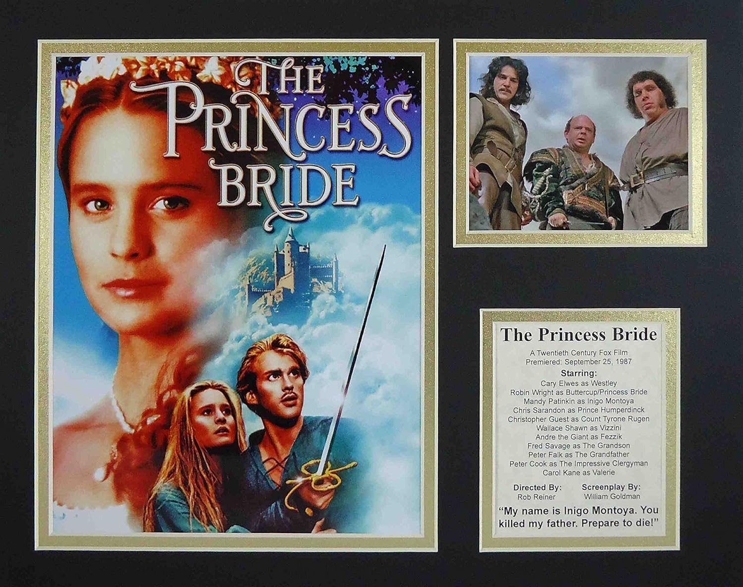 Amazon.com: The Princess Bride 11" X 14" Unframed Matted Photo Collage ...