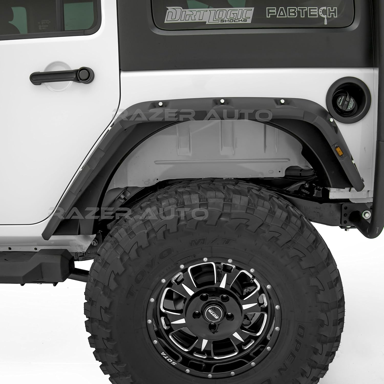 Razer Auto Rock Crawler – Estilo de bolsillo con acabado negro liso ...