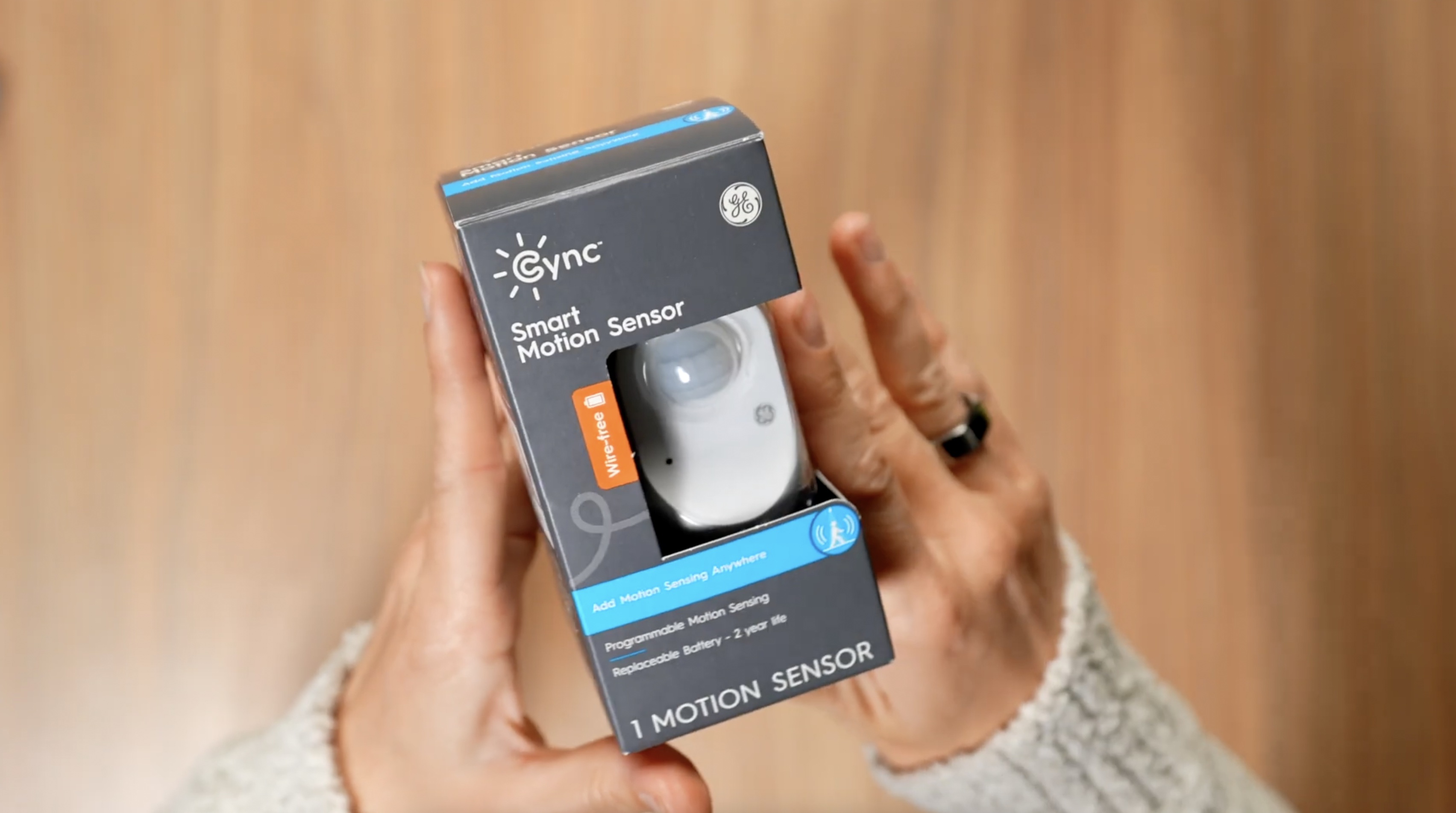 Watch GE CYNC Smart Wire-Free Motion Sensor on Amazon Live