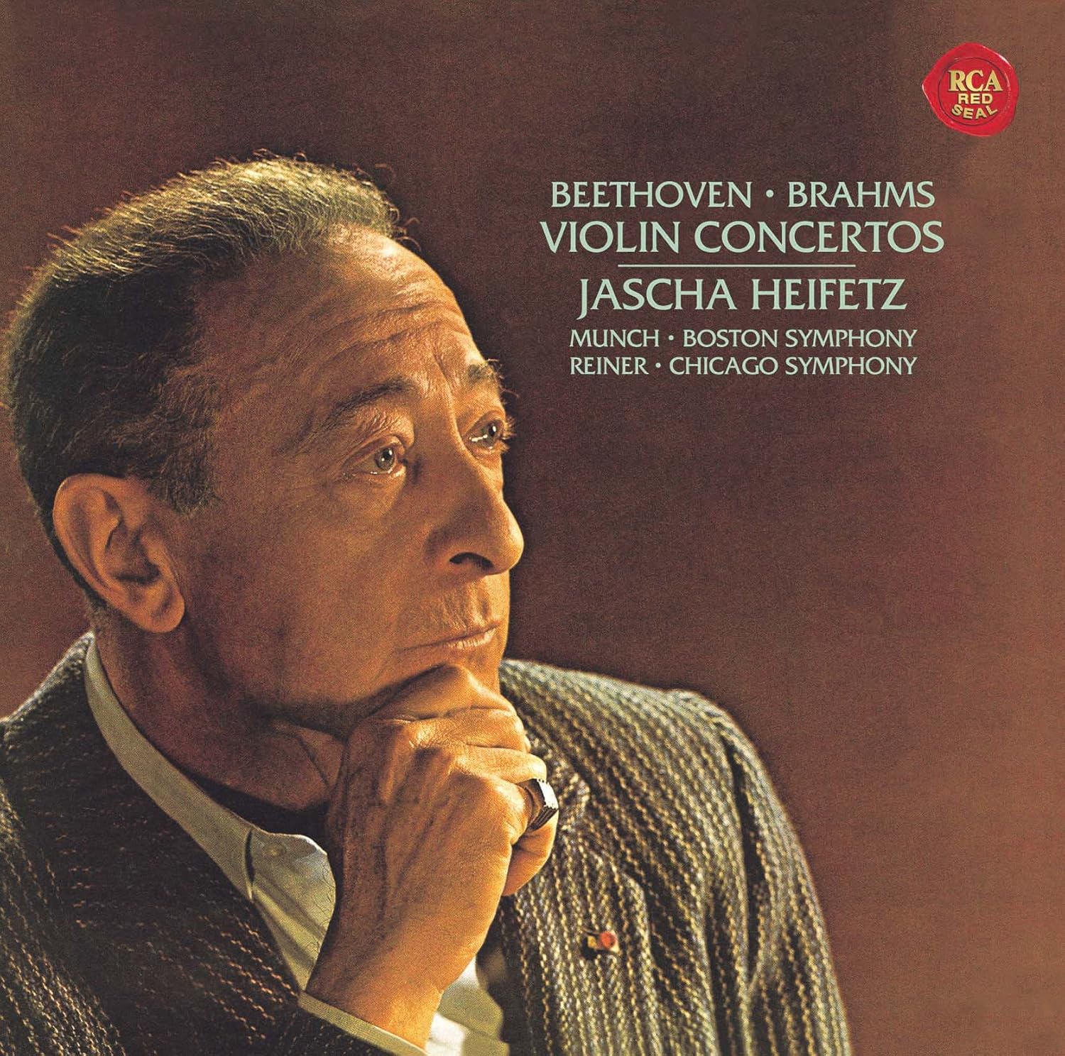 Jascha Heifetz - Beethoven & Brahms: Violin Concertos - Amazon.com Music