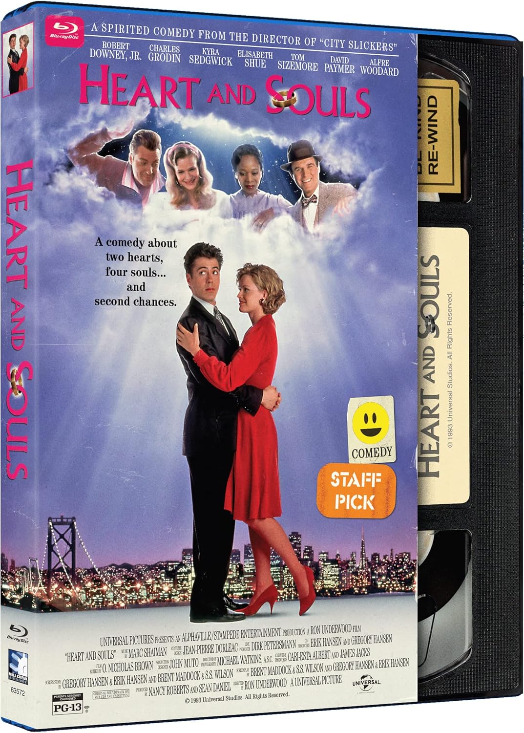 Heart and Souls (Retro VHS Packaging) : Robert Downey, Jr., Robert ...