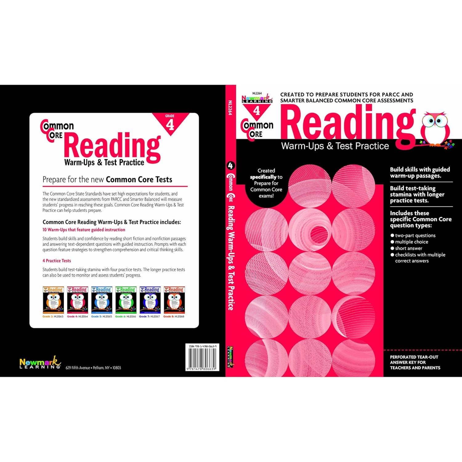 Newmark Common Core Reading Warm-Ups and Test Practice Book, Grade 4 ...