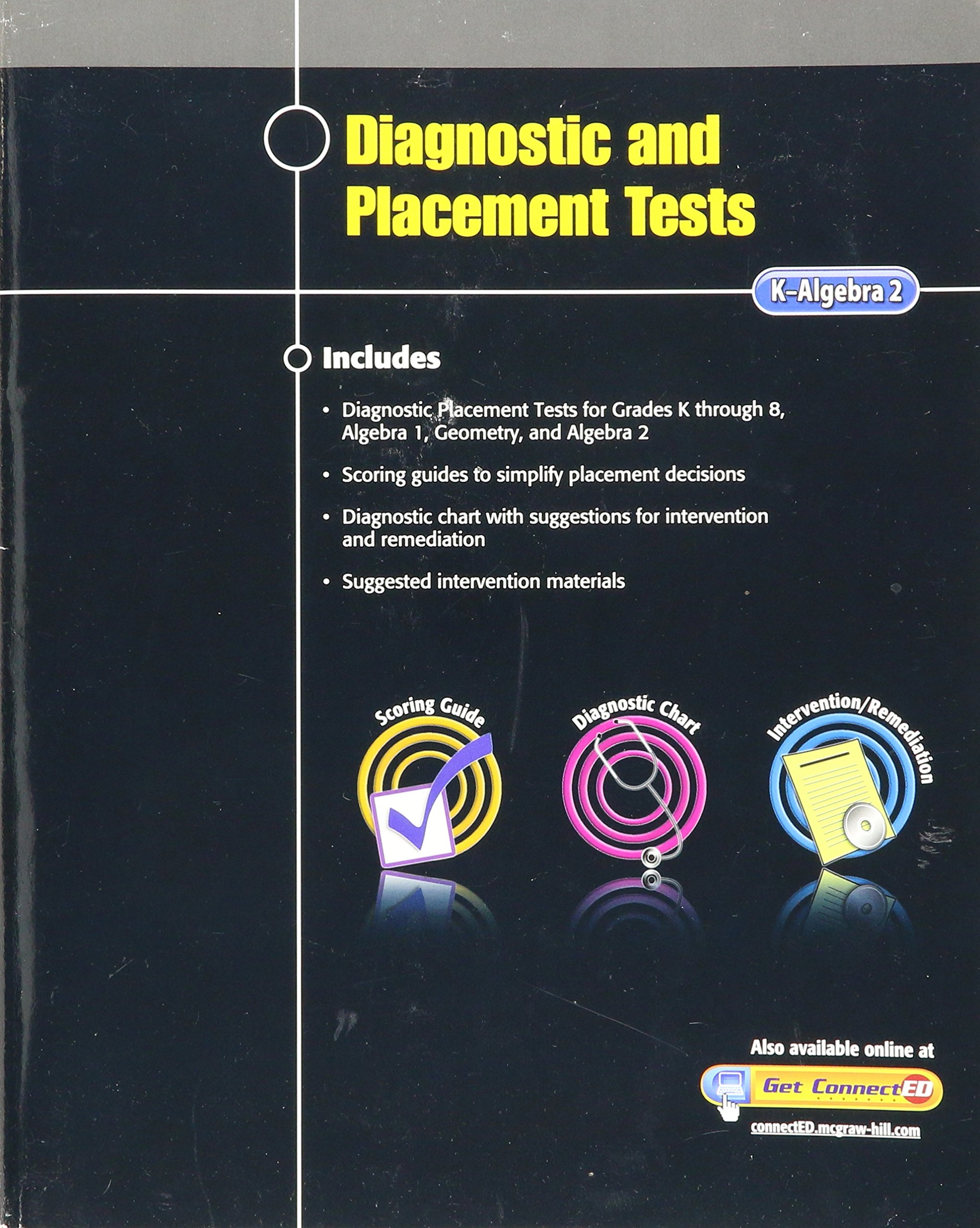 Amazon.com: Diagnostic and Placement Tests, K-Algebra 2, (Mathematics ...