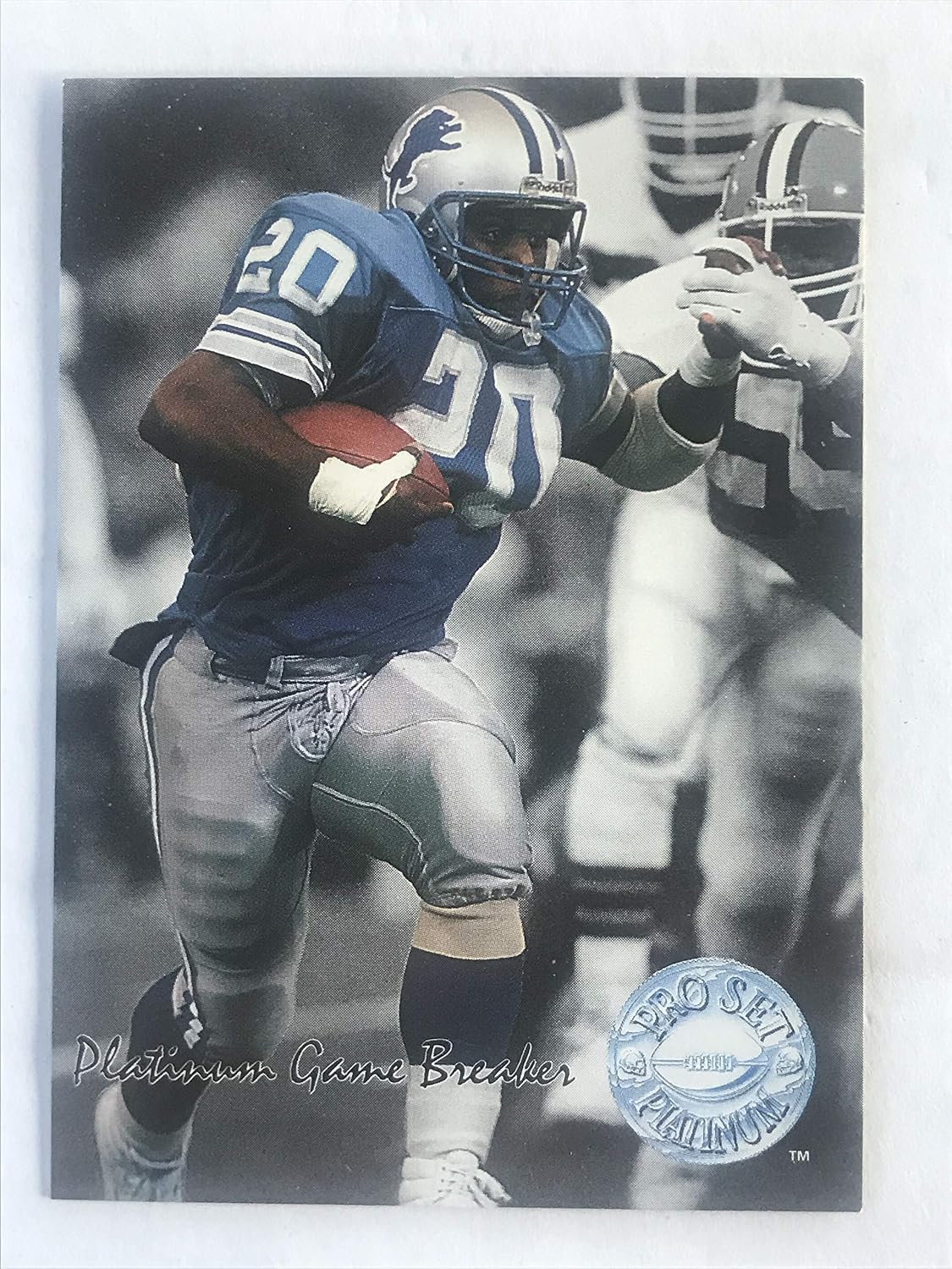 Amazon.com: 1991 Pro Set Platinum PC8 Barry Sanders NM/M (Near Mint ...