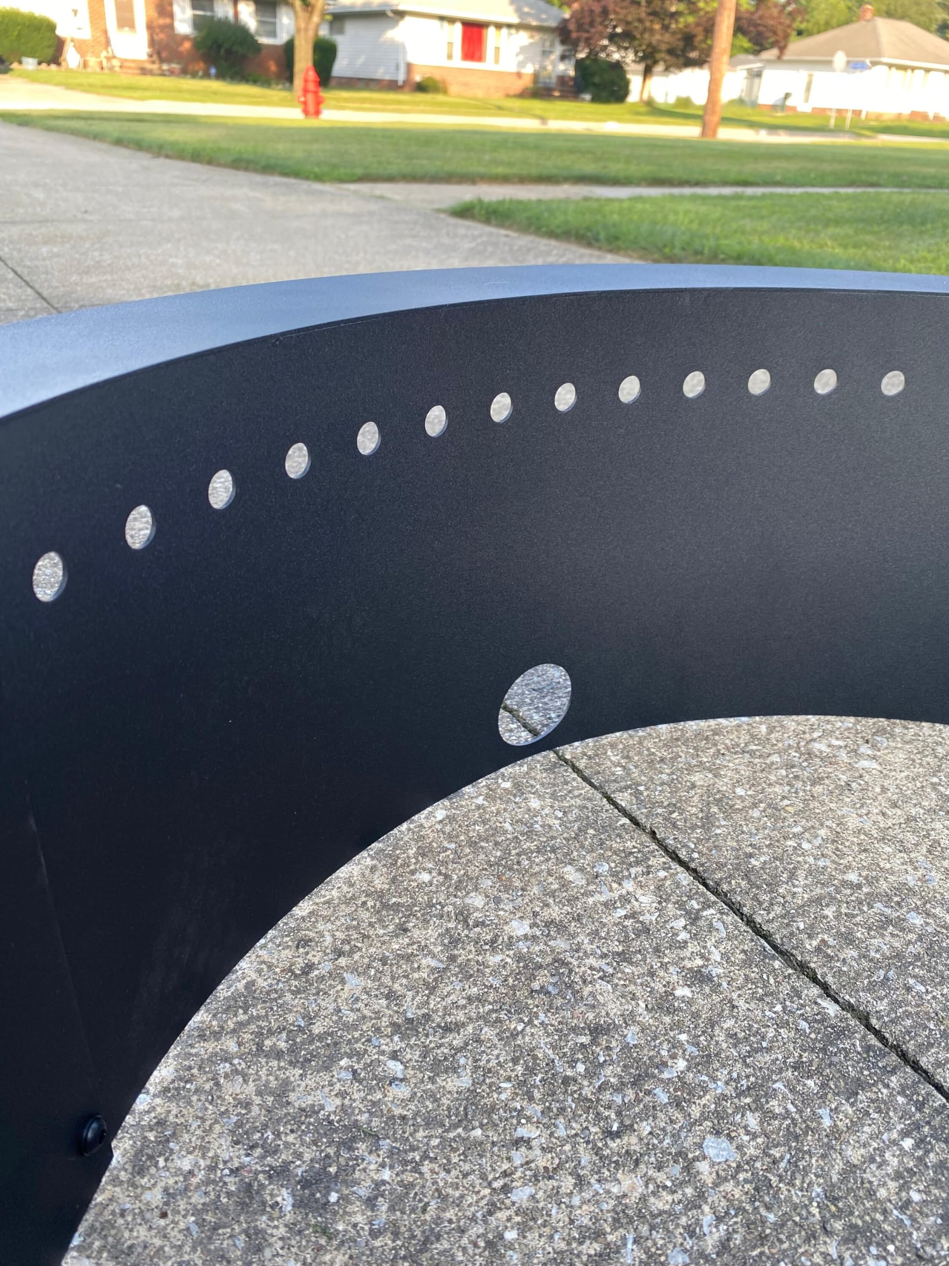 Pleasant Flames 36" Smokeless Fire Pit Ring - Clean-Burning Fire Pit ...