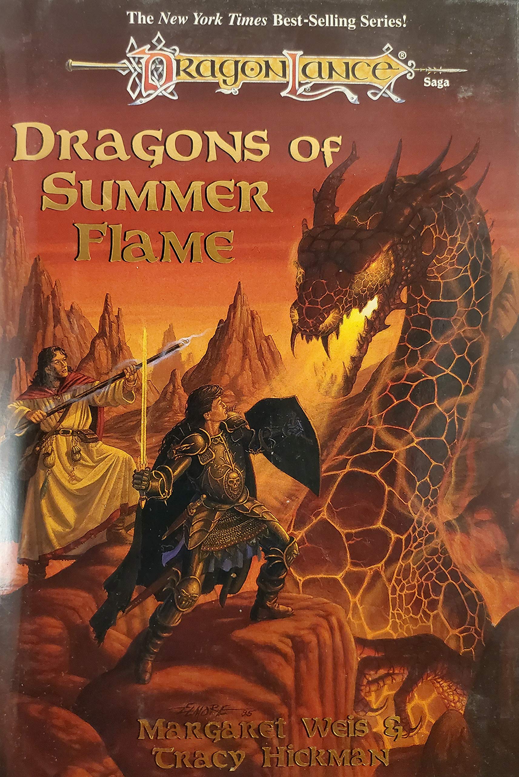 Dragons of Summer Flame (Dragonlance Saga S.) : Weis, Margaret, Hickman ...