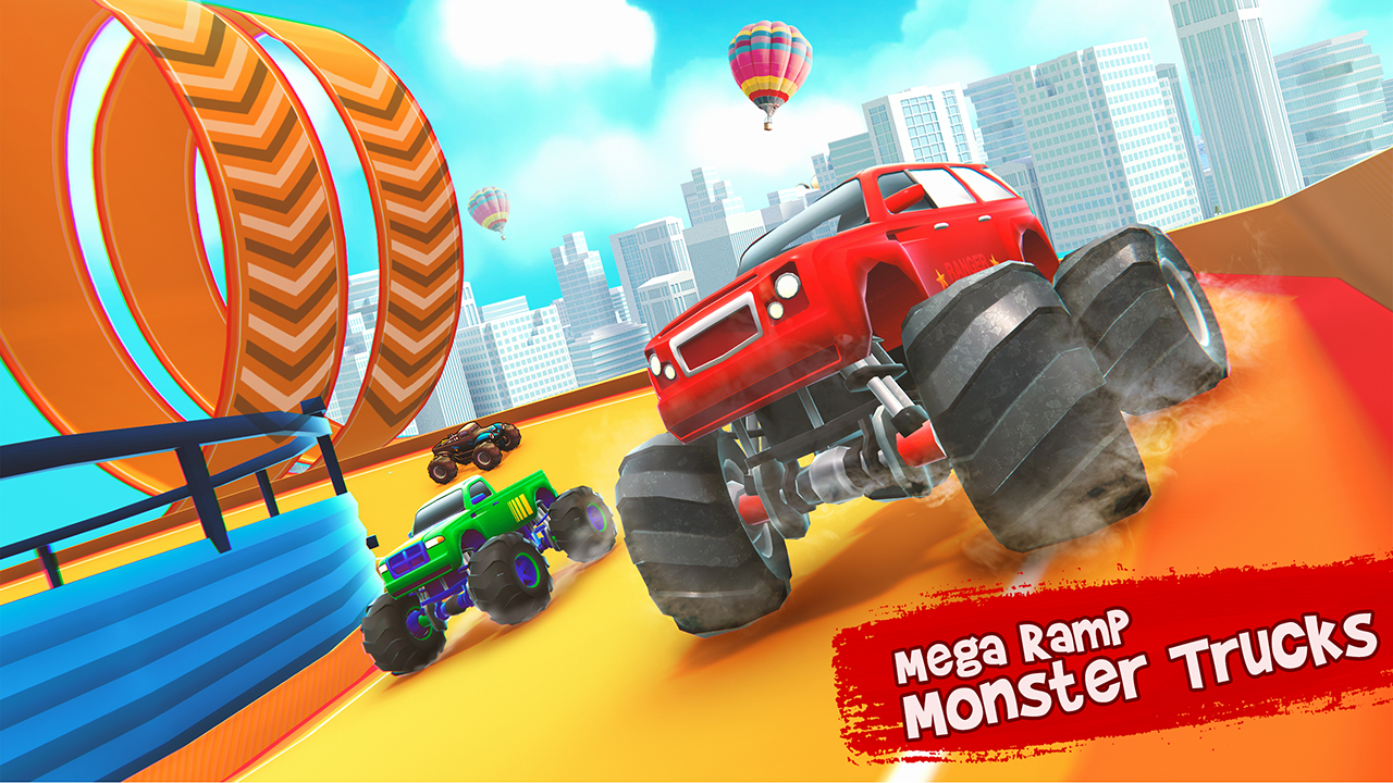 Top Monster Truck Stunts : Off Road Car Racing Simulator Game:Amazon ...