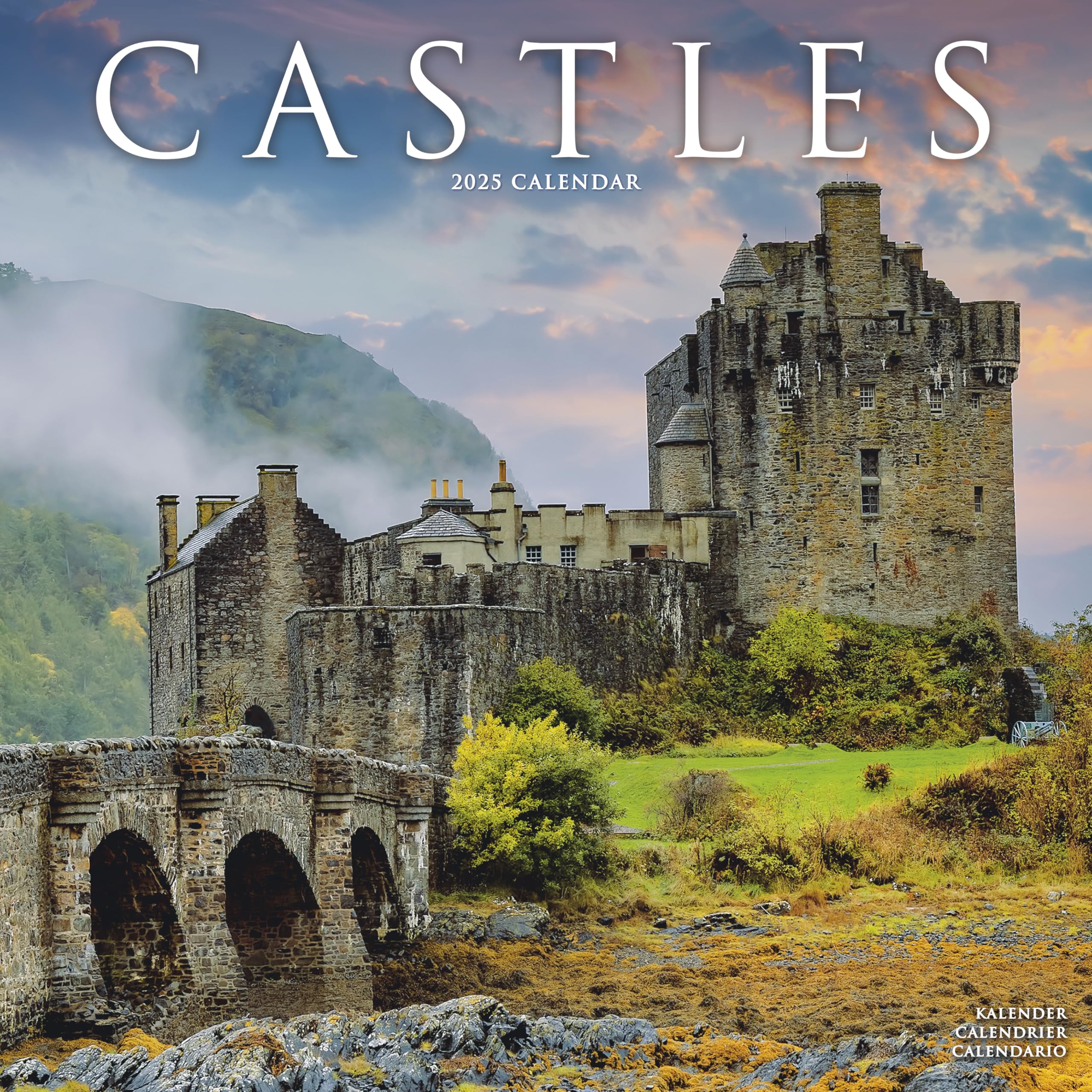 Amazon.com: 2025 Castles Wall Calendar, 12X12, Avonside Publishing ...