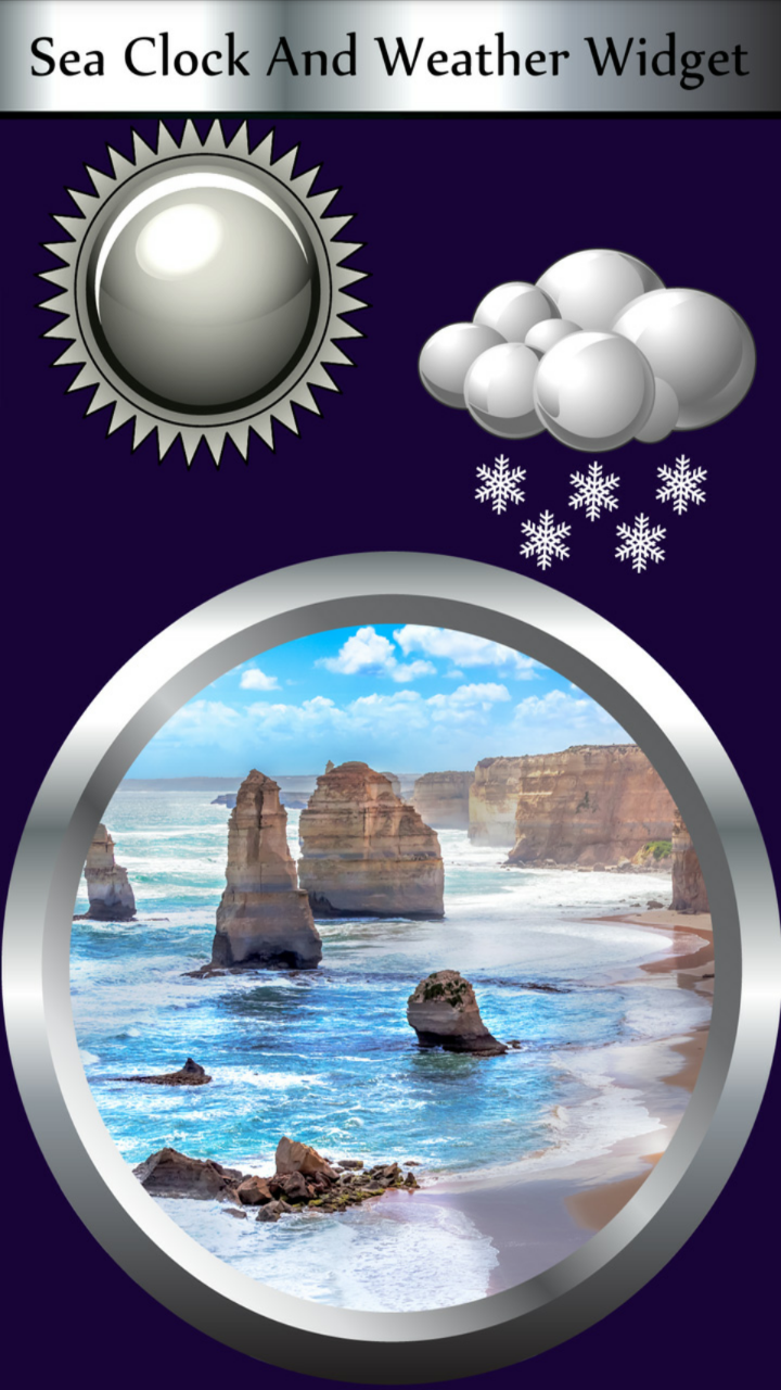 Sea Clock And Weather Widget - App on Amazon Appstore