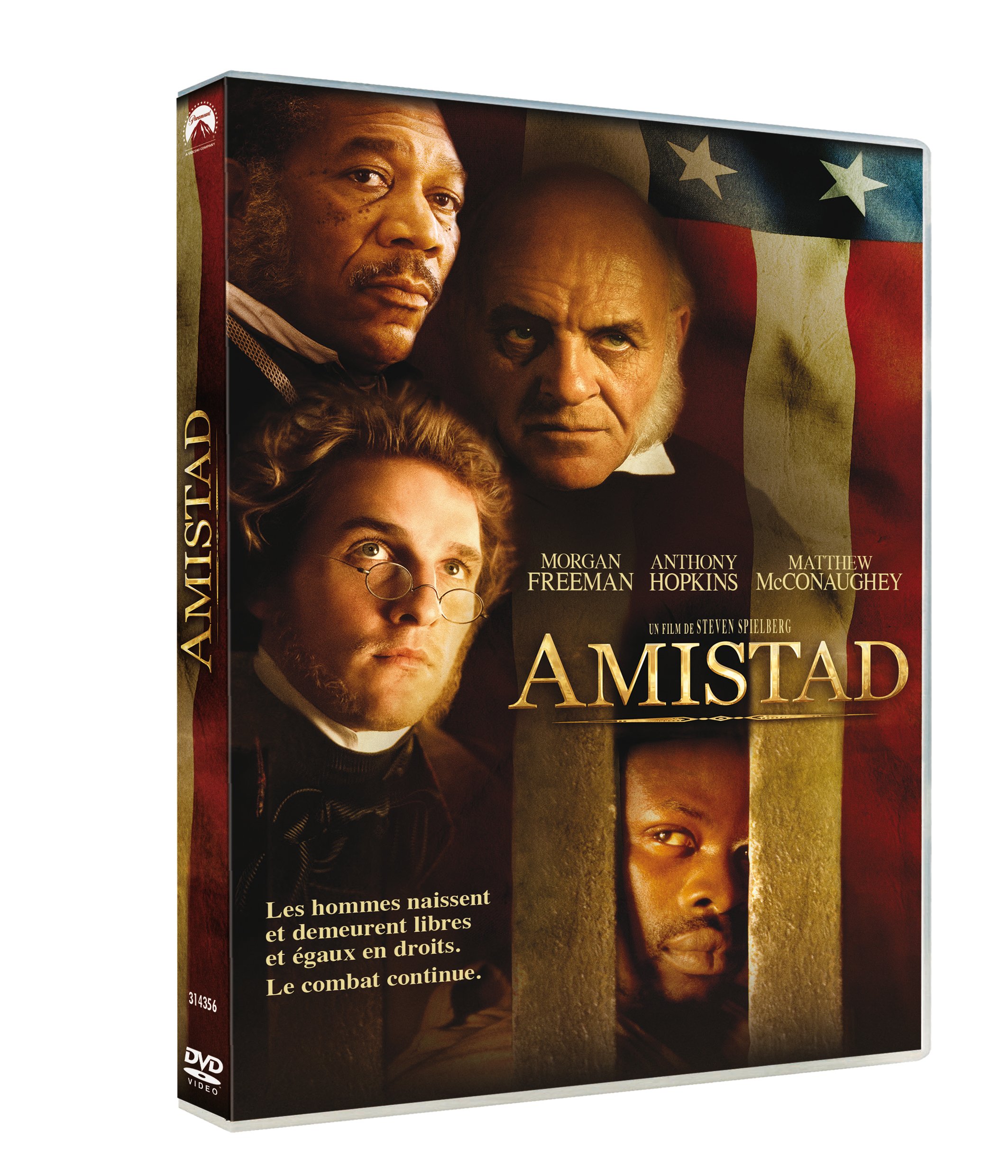 Amistad: Amazon.fr: Morgan Freeman, Nigel Hawthorne, Anthony Hopkins ...