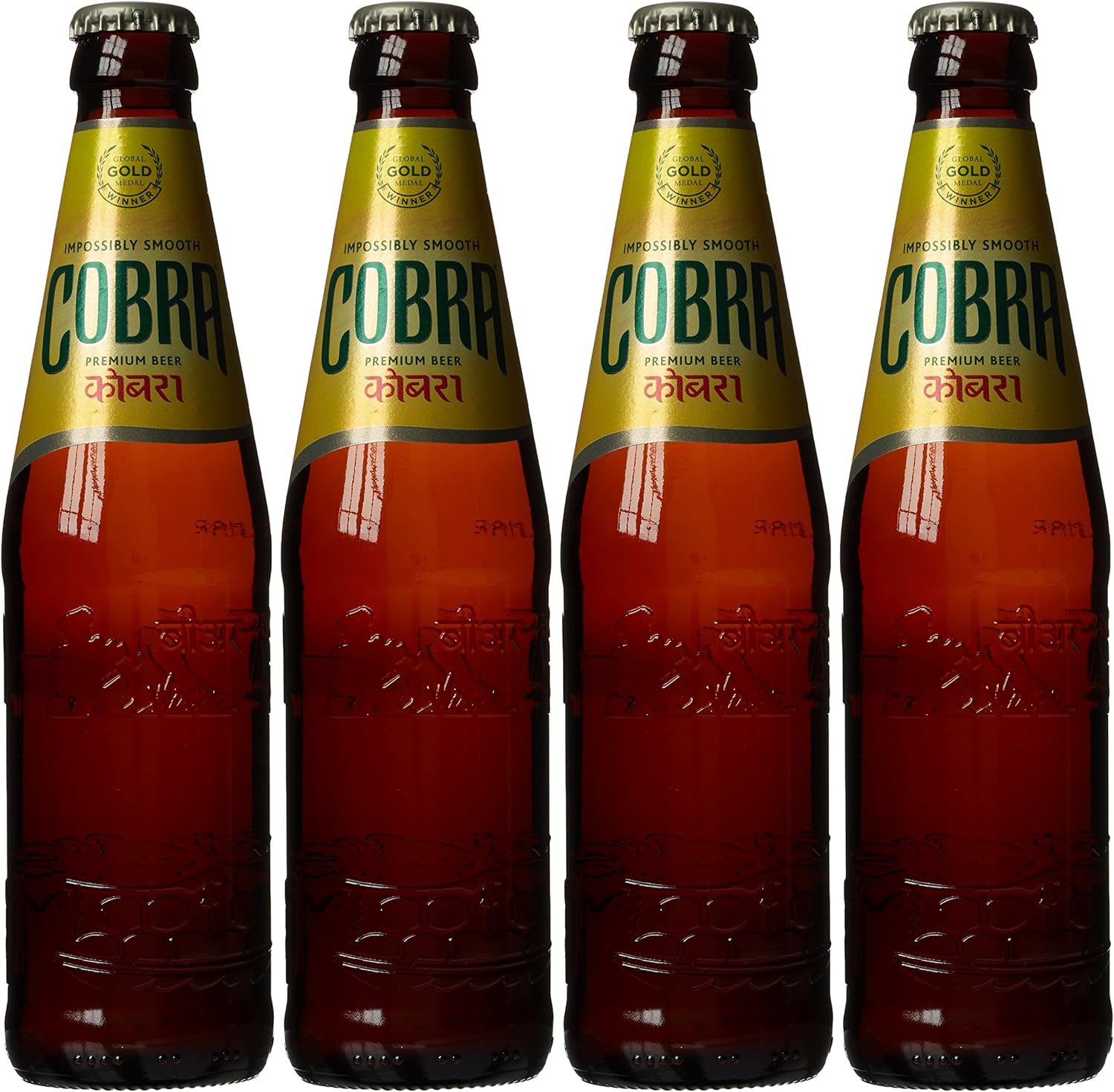 Cobra Premium Beer, 330ml (Pack of 4) : Amazon.co.uk: Grocery