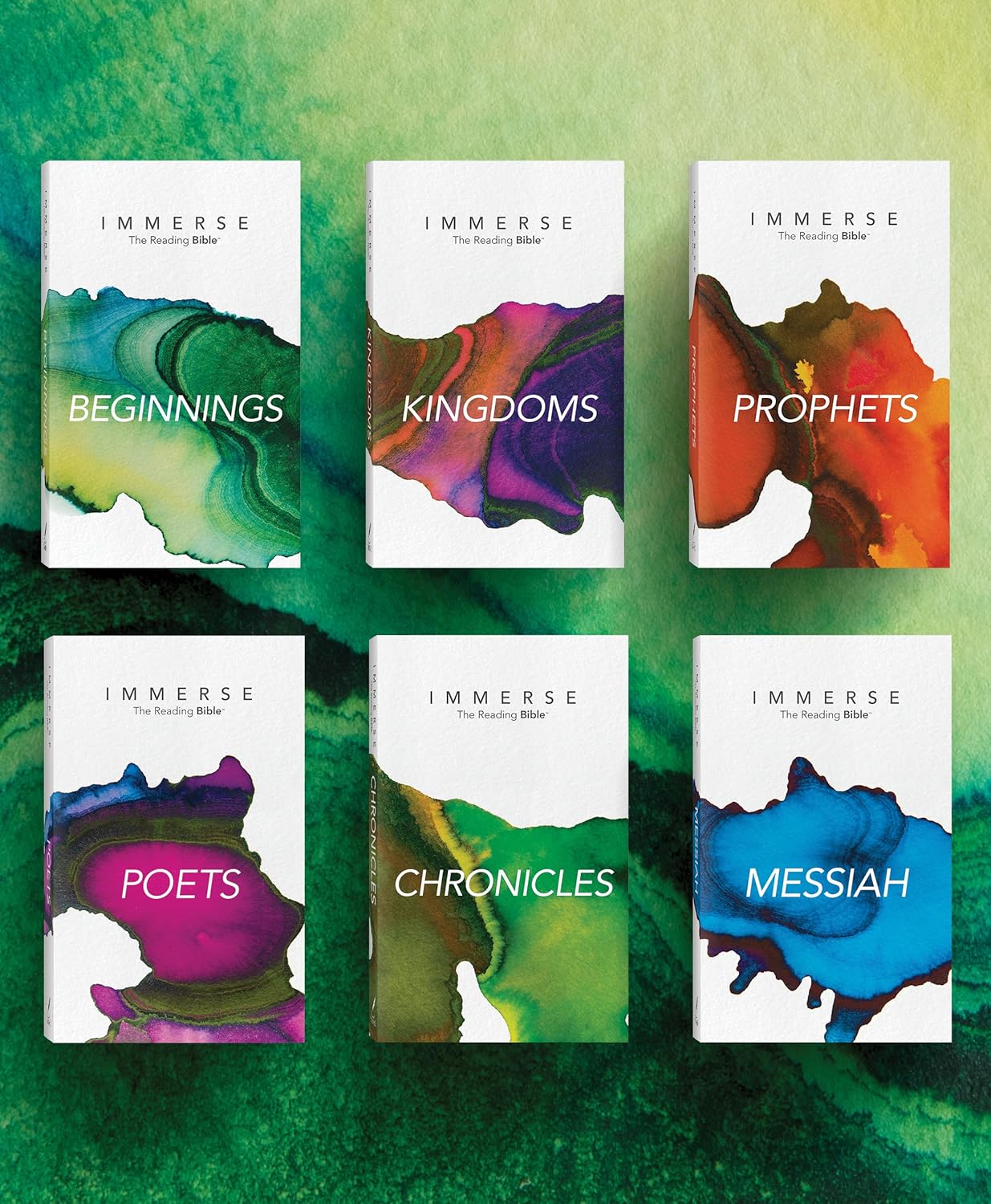 Immerse Bible Complete Set (Softcover) (Immerse: The Reading Bible): Tyndale, Institute for ...