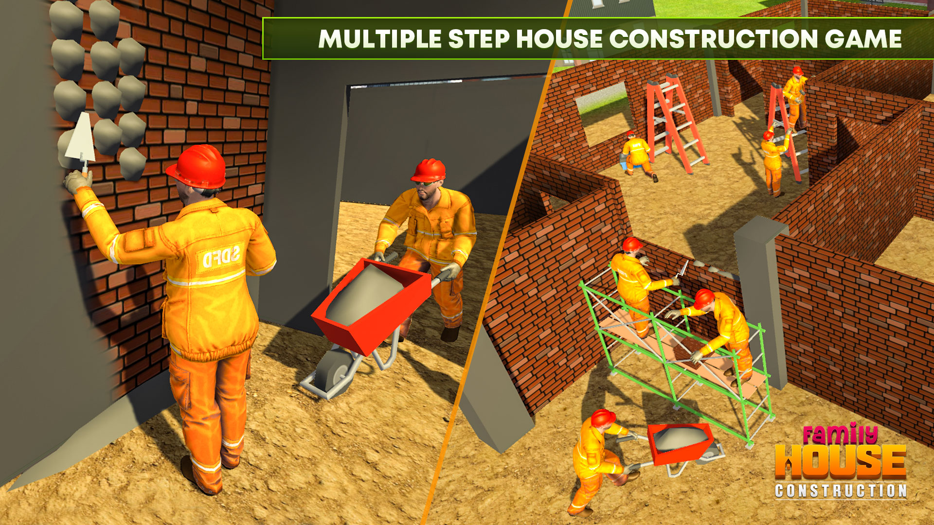 Family House Construction Game - App on Amazon Appstore