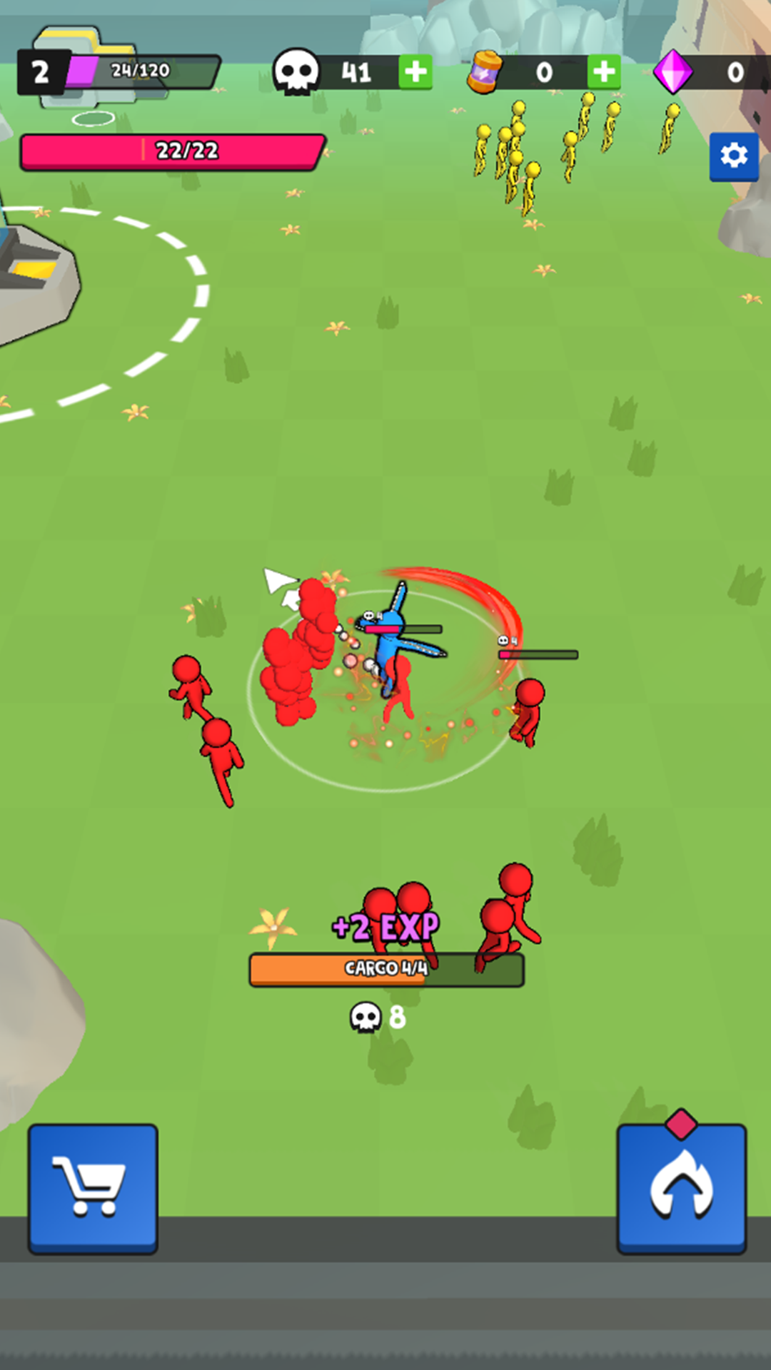 Stickman Eater: Fighting games - attack the enemy - App on the Amazon ...