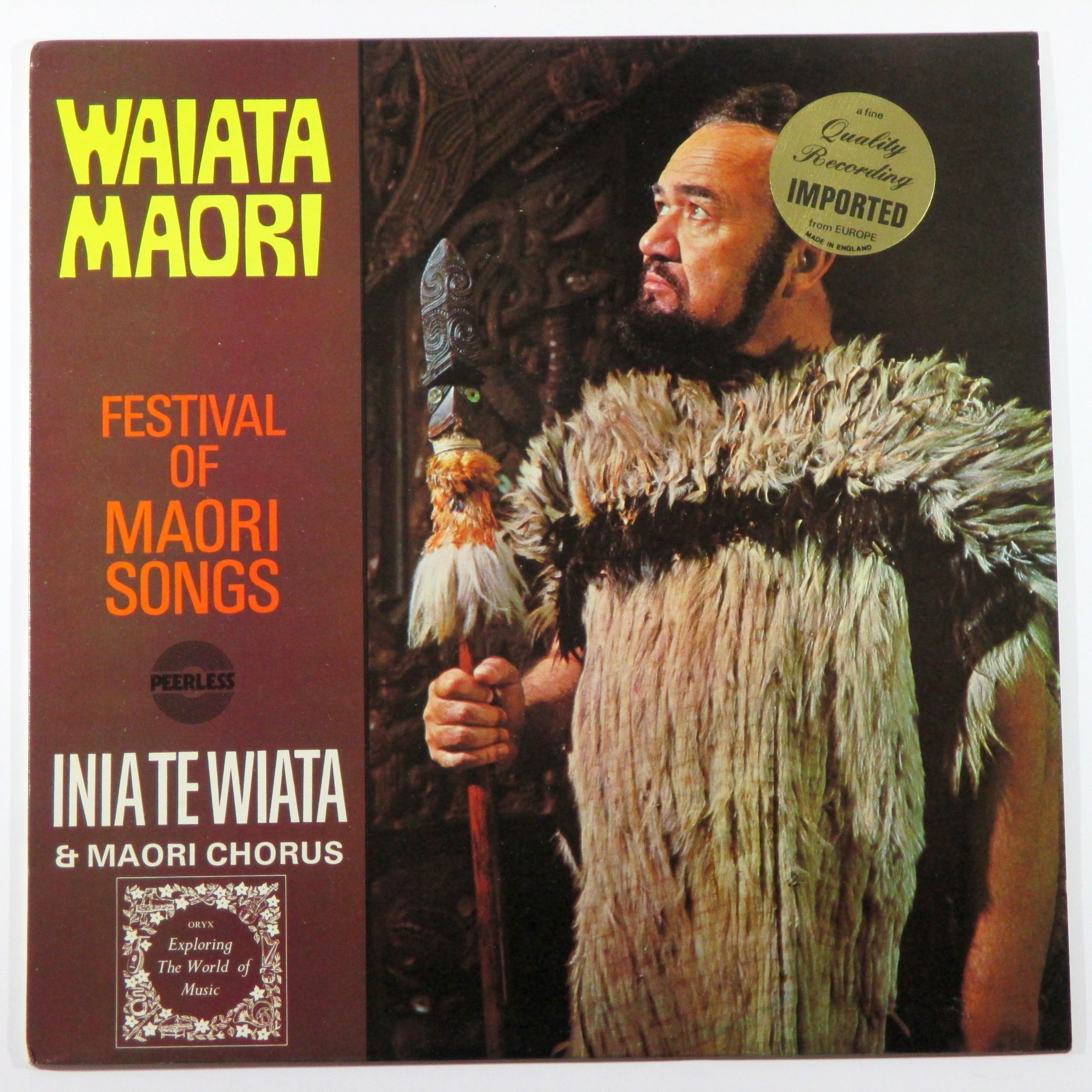 Buy Waiata Maori: Festival of Maori Songs / Inia Te Wiata & Maori ...
