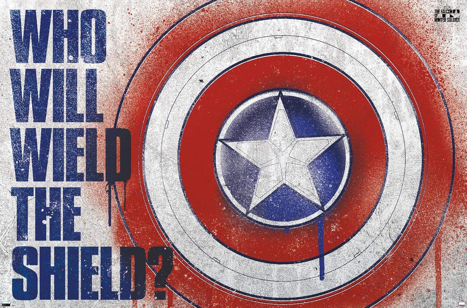 Amazon.com: Trends International Marvel: Year of The Shield - Wield The ...