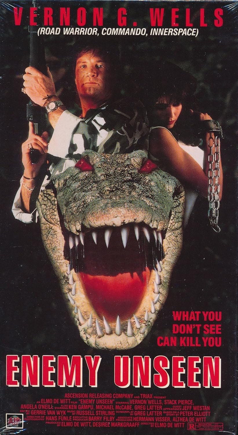 Amazon.com: Enemy Unseen [VHS] : Vernon Wells, Stack Pierce, Angela O ...