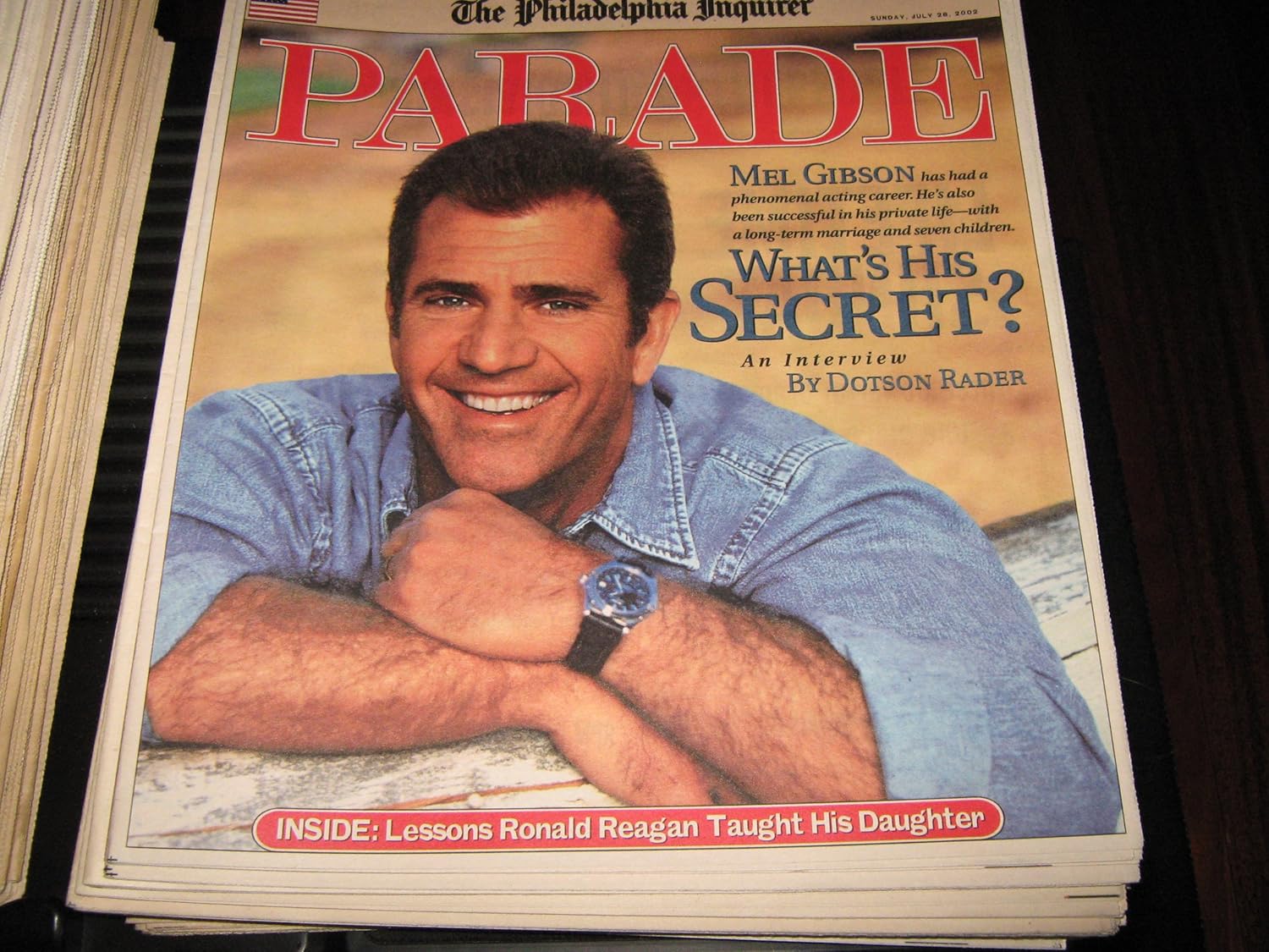 Mel Gibson (What's His Secret ? , Lesson Ronald Reagan Taught His ...