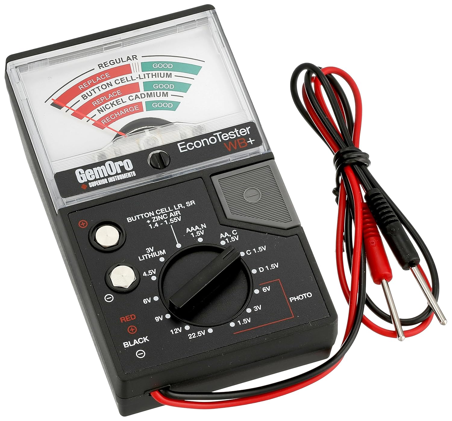 GemOro Economy Battery Tester | Accurate Compact Portable Tests Wide ...