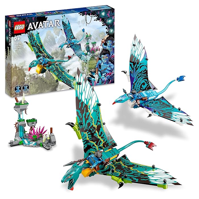 Buy LEGO 75572 Avatar Jake & Neytiri First Banshee Flight, Pandora ...