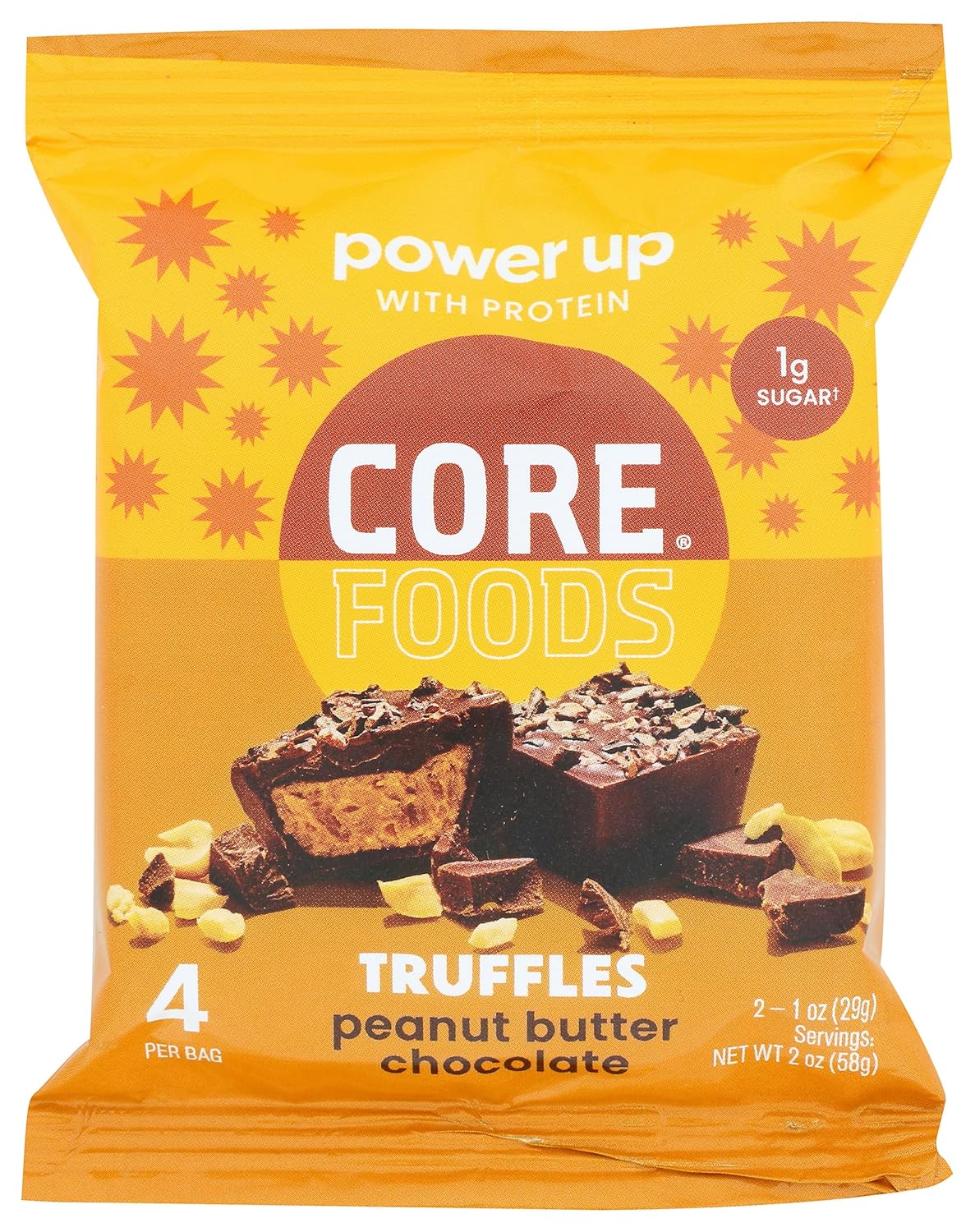 Amazon.com: CORE FOODS Peanut Butter Truffles, 2 OZ : Grocery & Gourmet ...